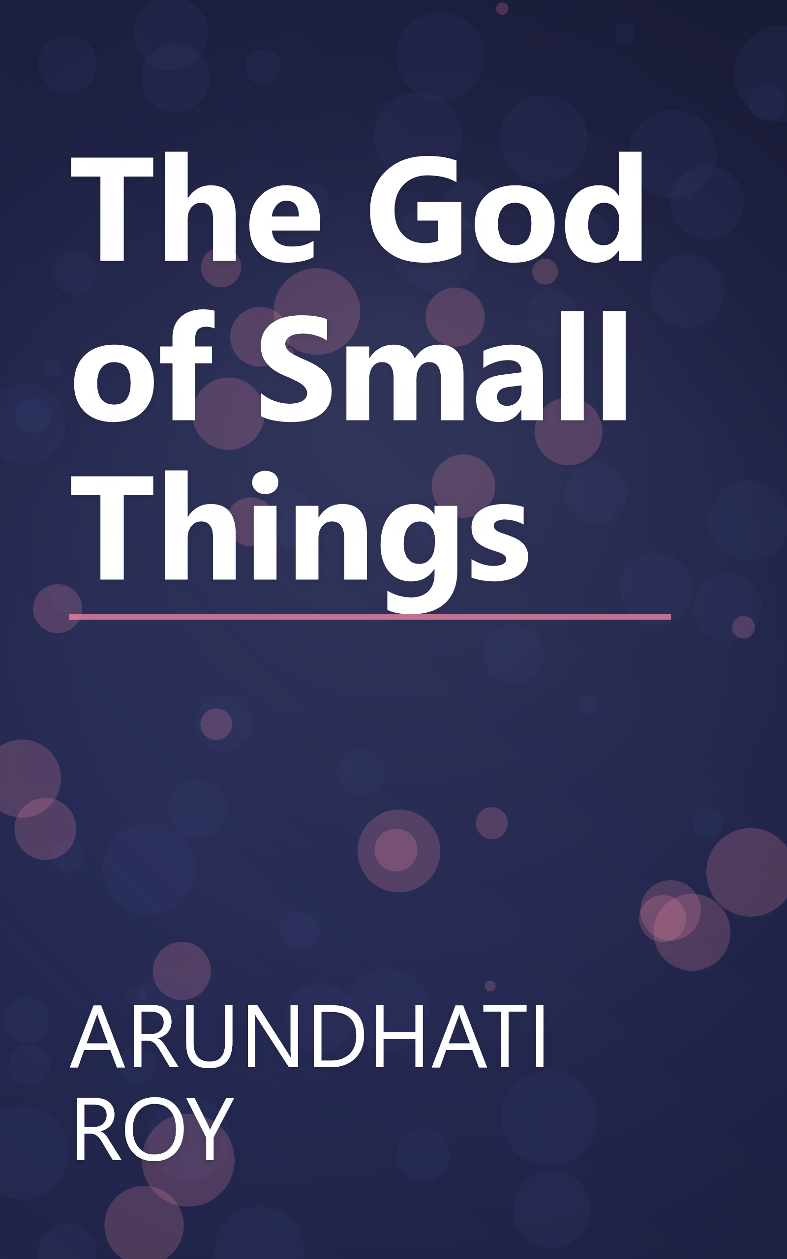 The God of Small Things book cover