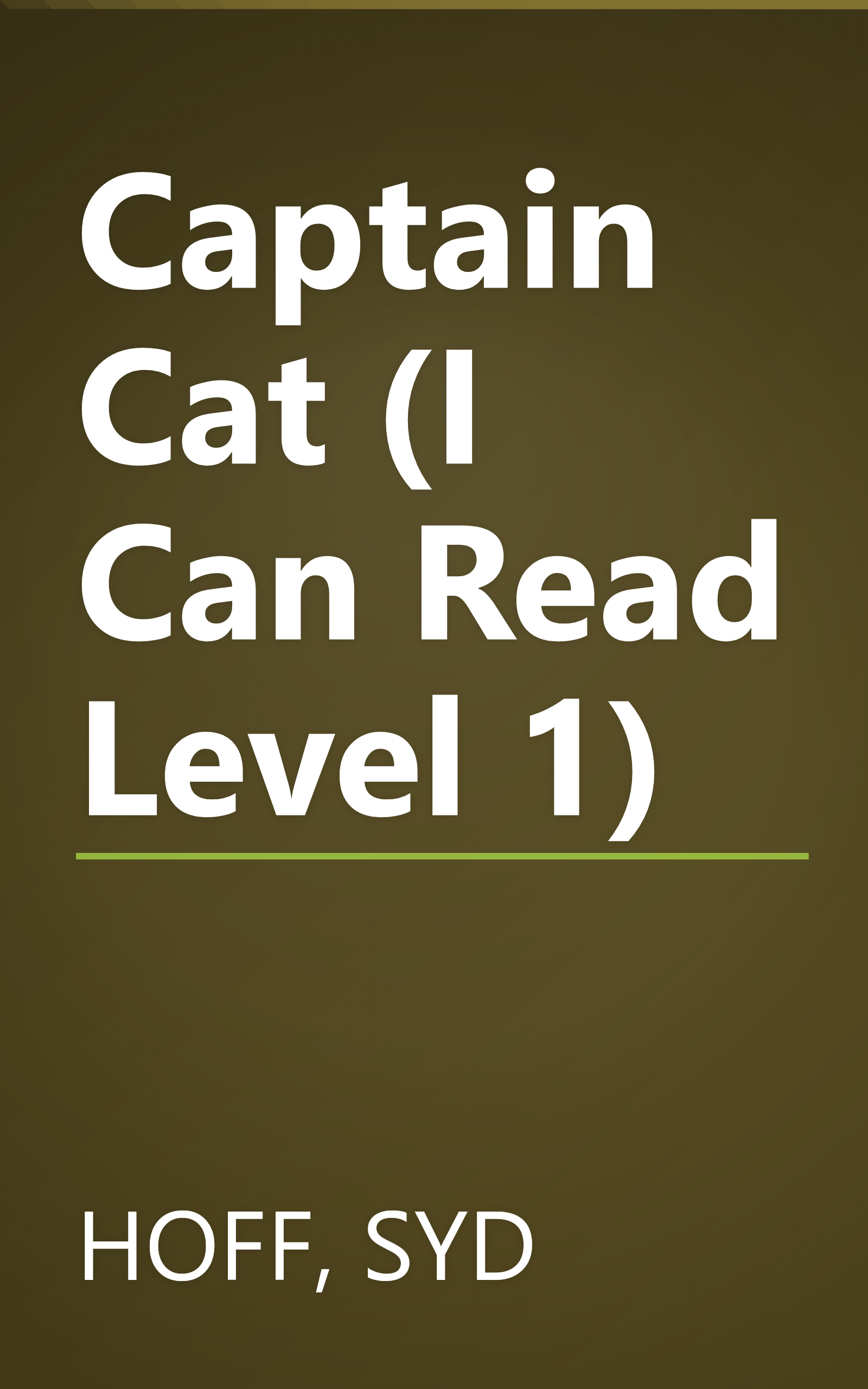 Captain Cat (I Can Read Level 1) book cover