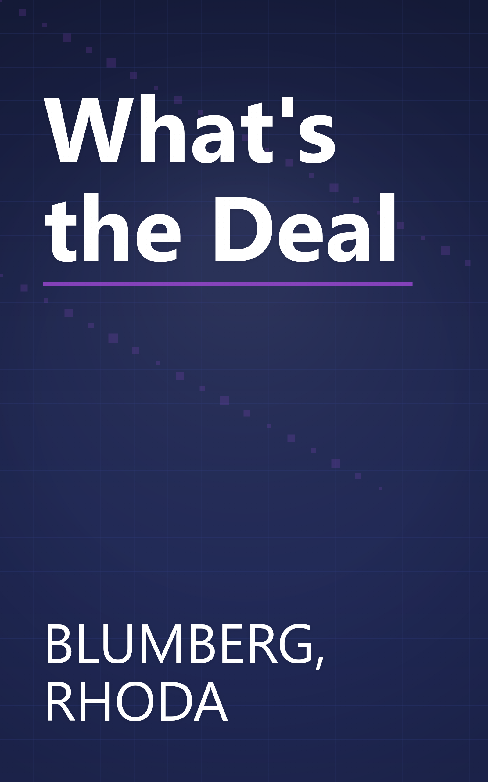 What's the Deal book cover