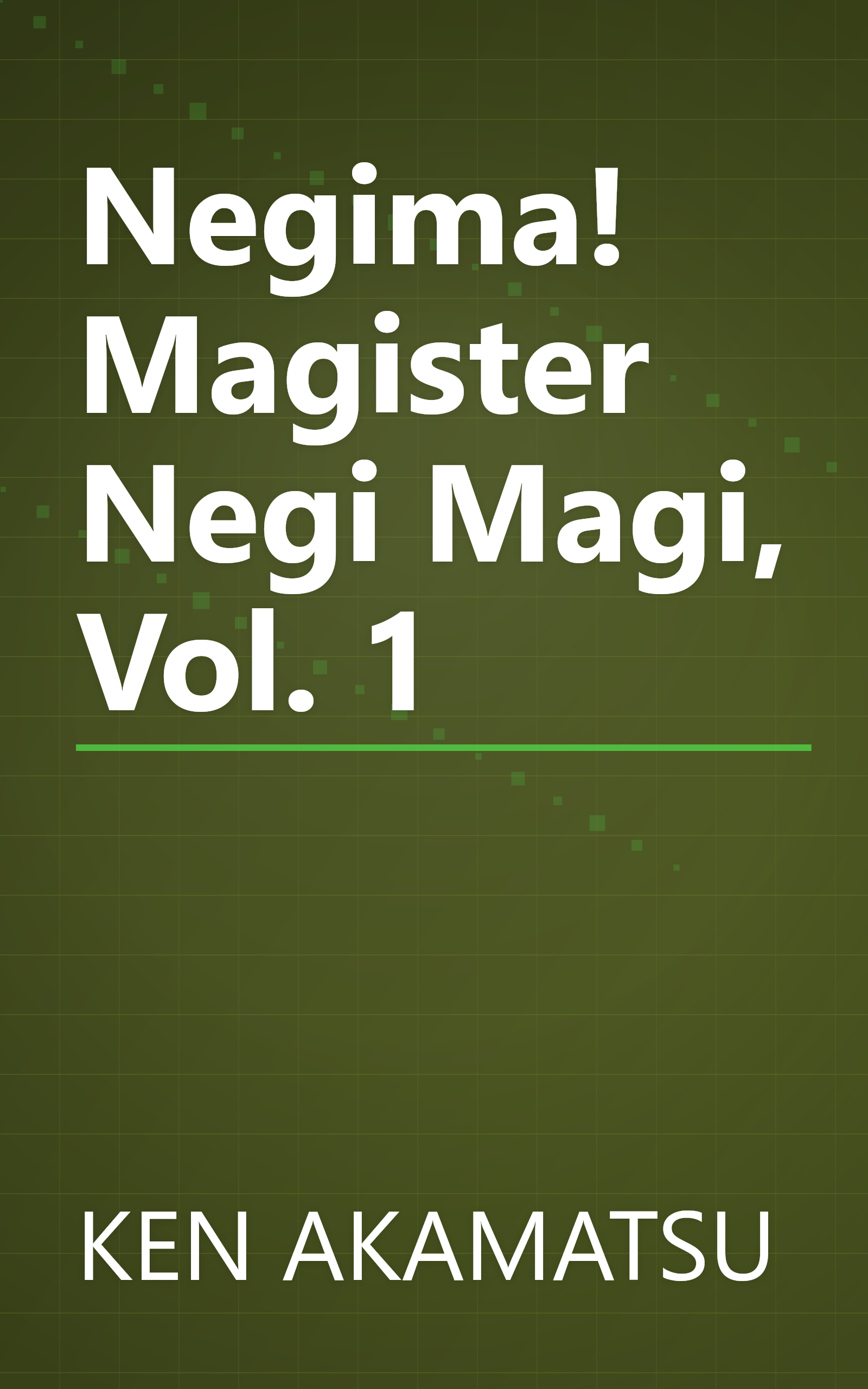 Negima! Magister Negi Magi, Vol. 1 book cover