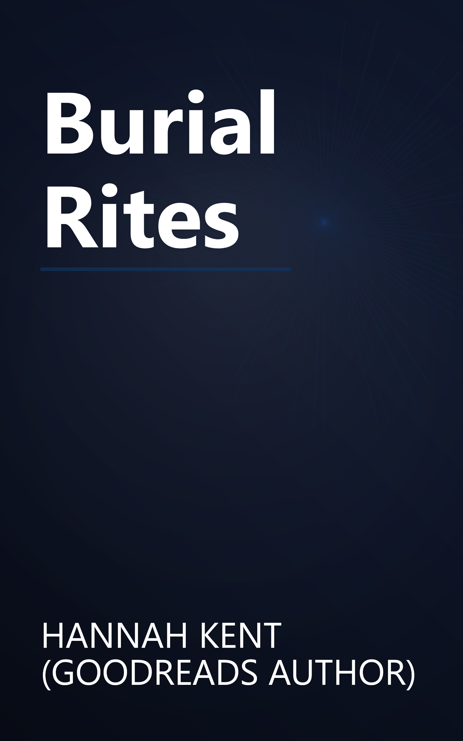 Burial Rites book cover