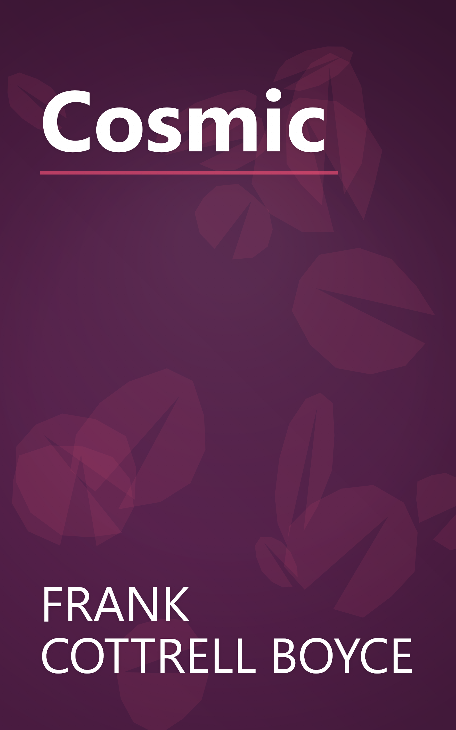 Cosmic book cover