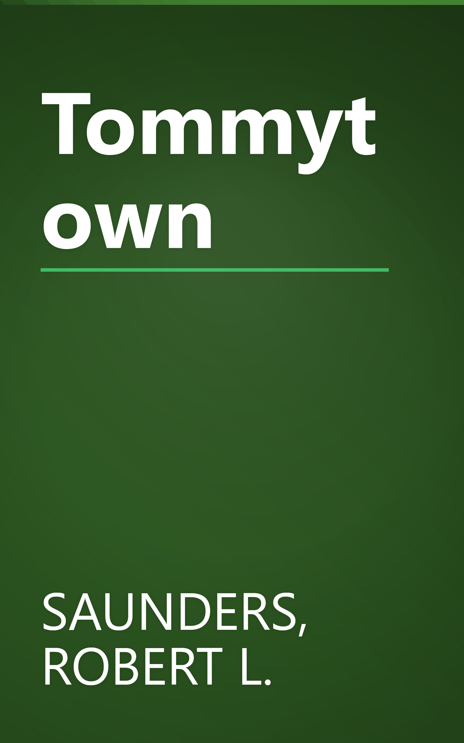 Tommytown book cover