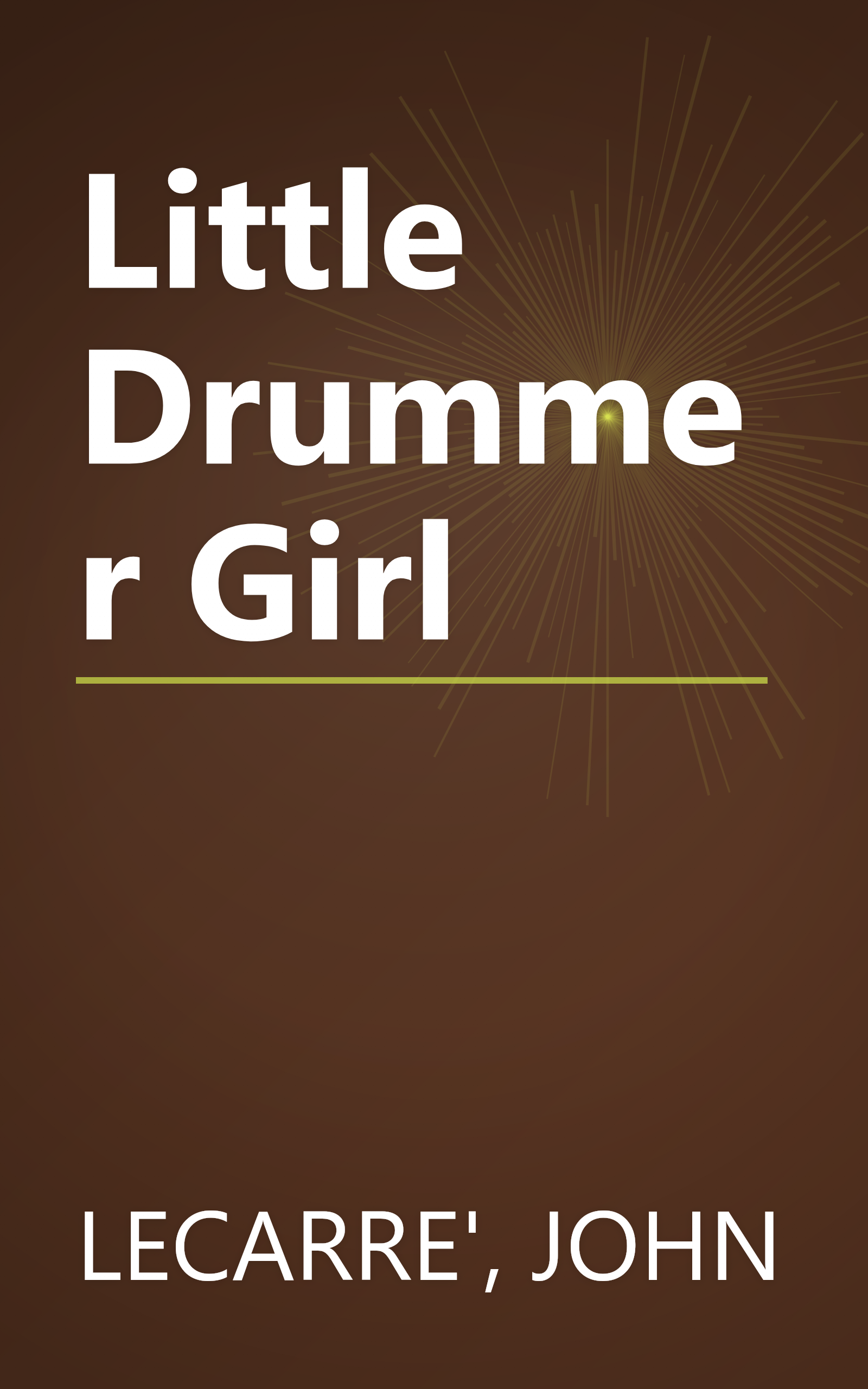 Little Drummer Girl book cover