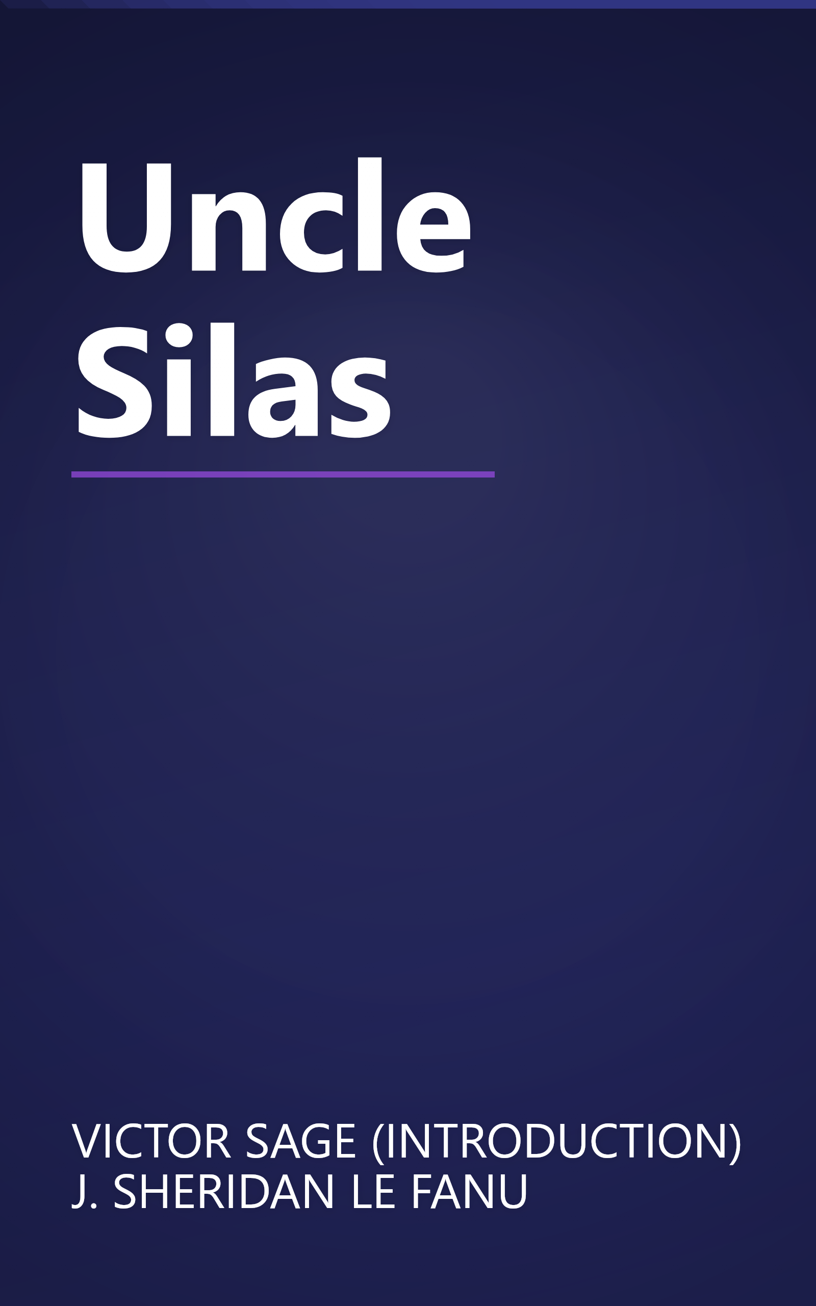 Uncle Silas book cover