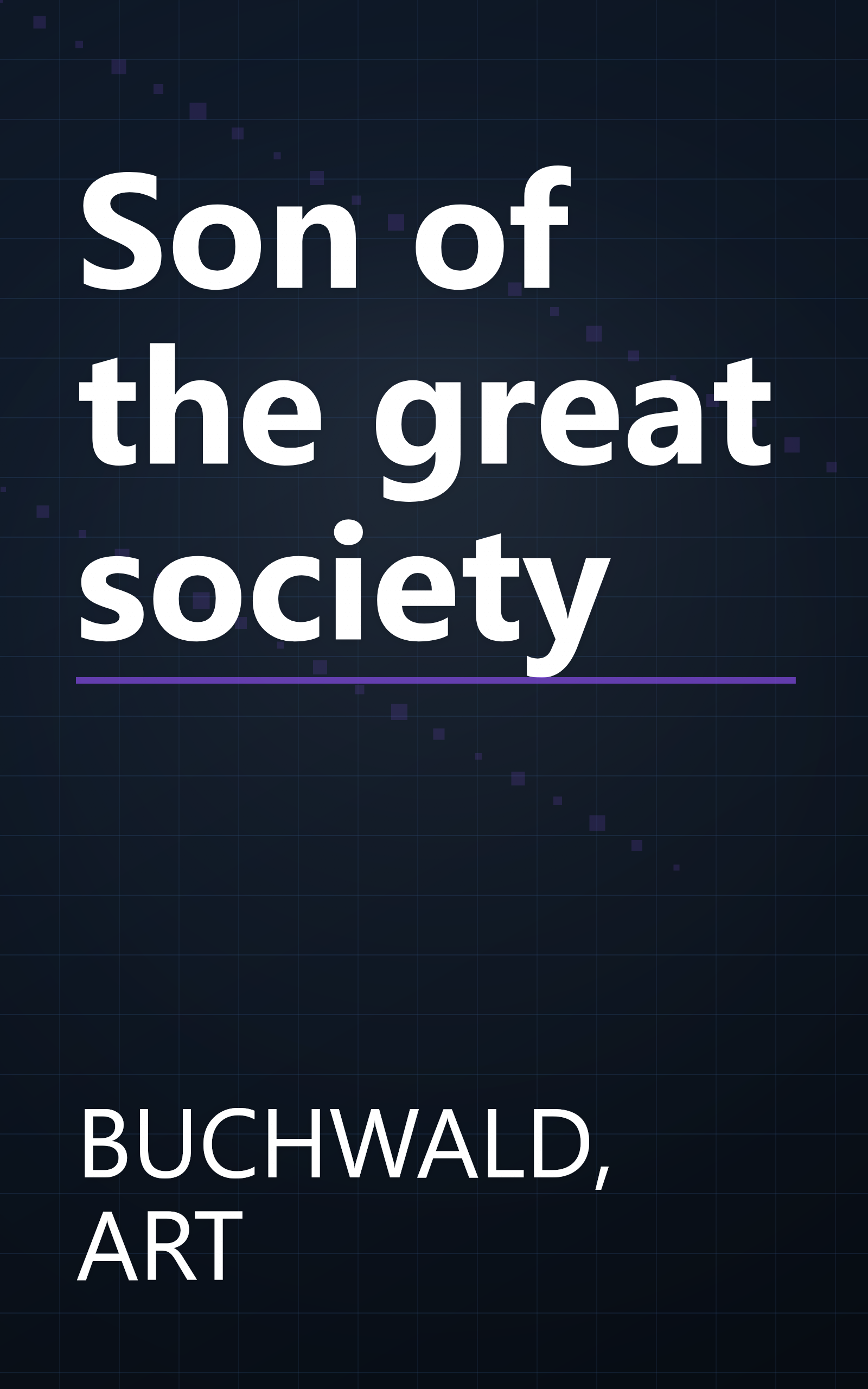 Son of the great society book cover