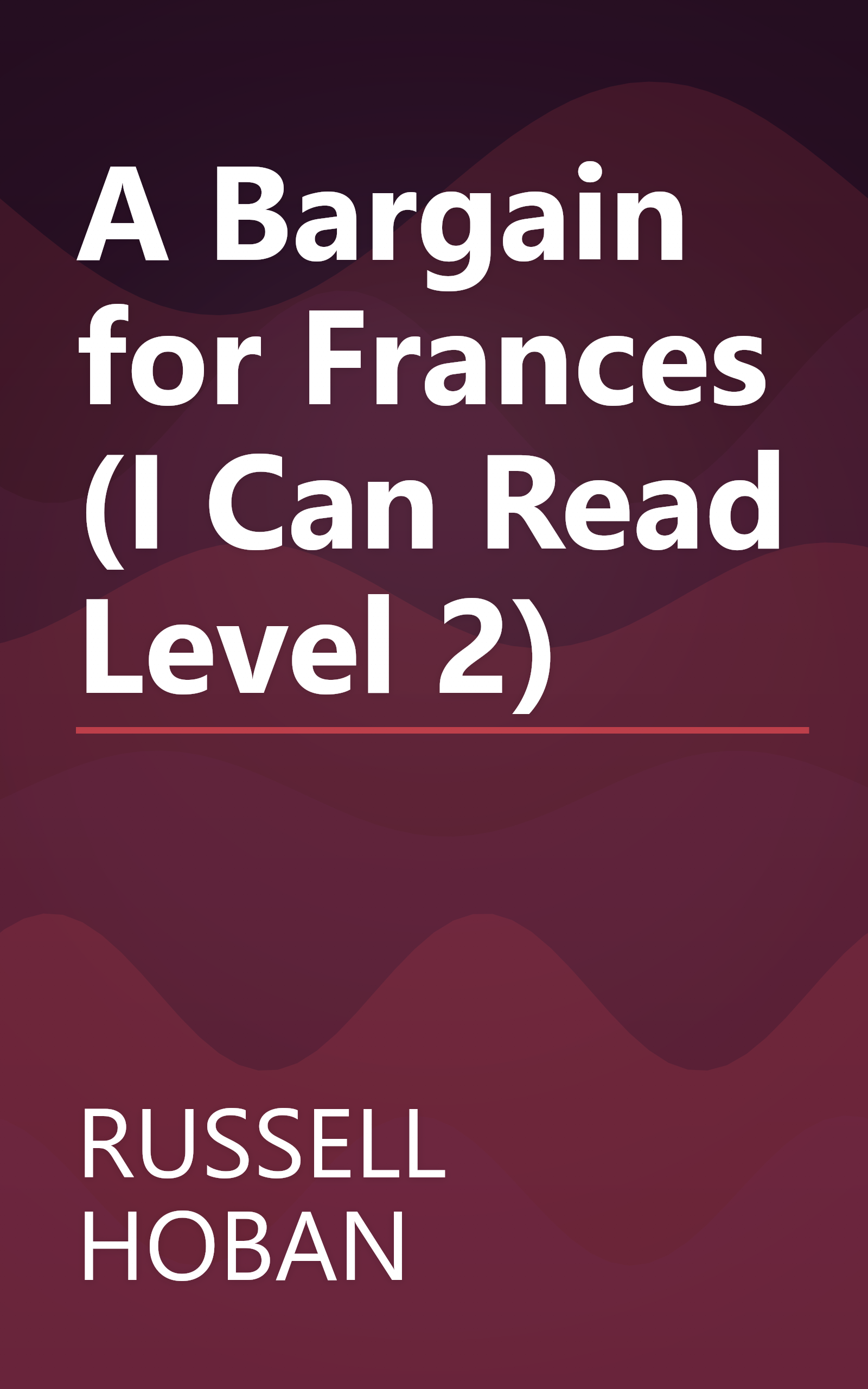 A Bargain for Frances (I Can Read Level 2) book cover