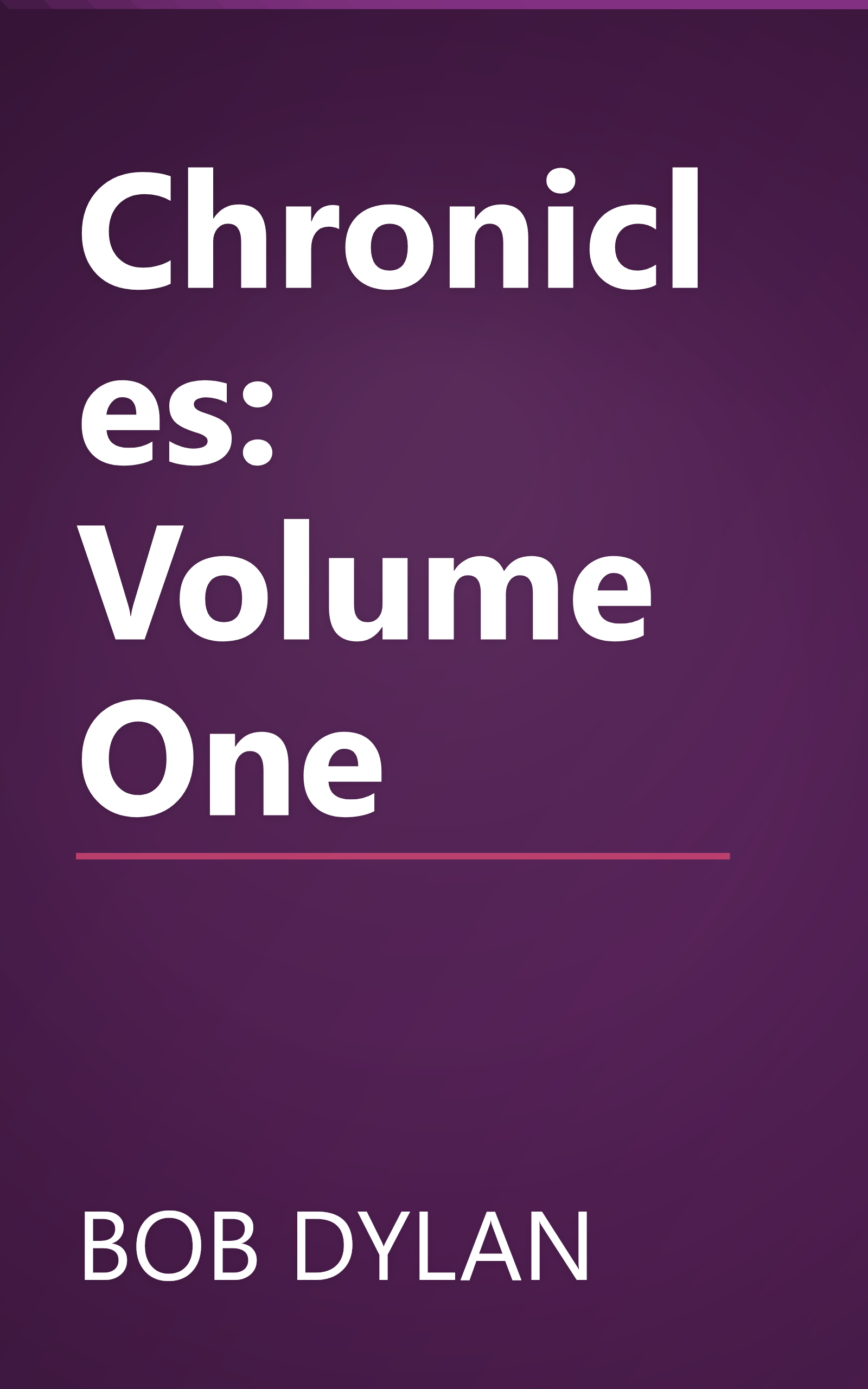 Chronicles: Volume One book cover