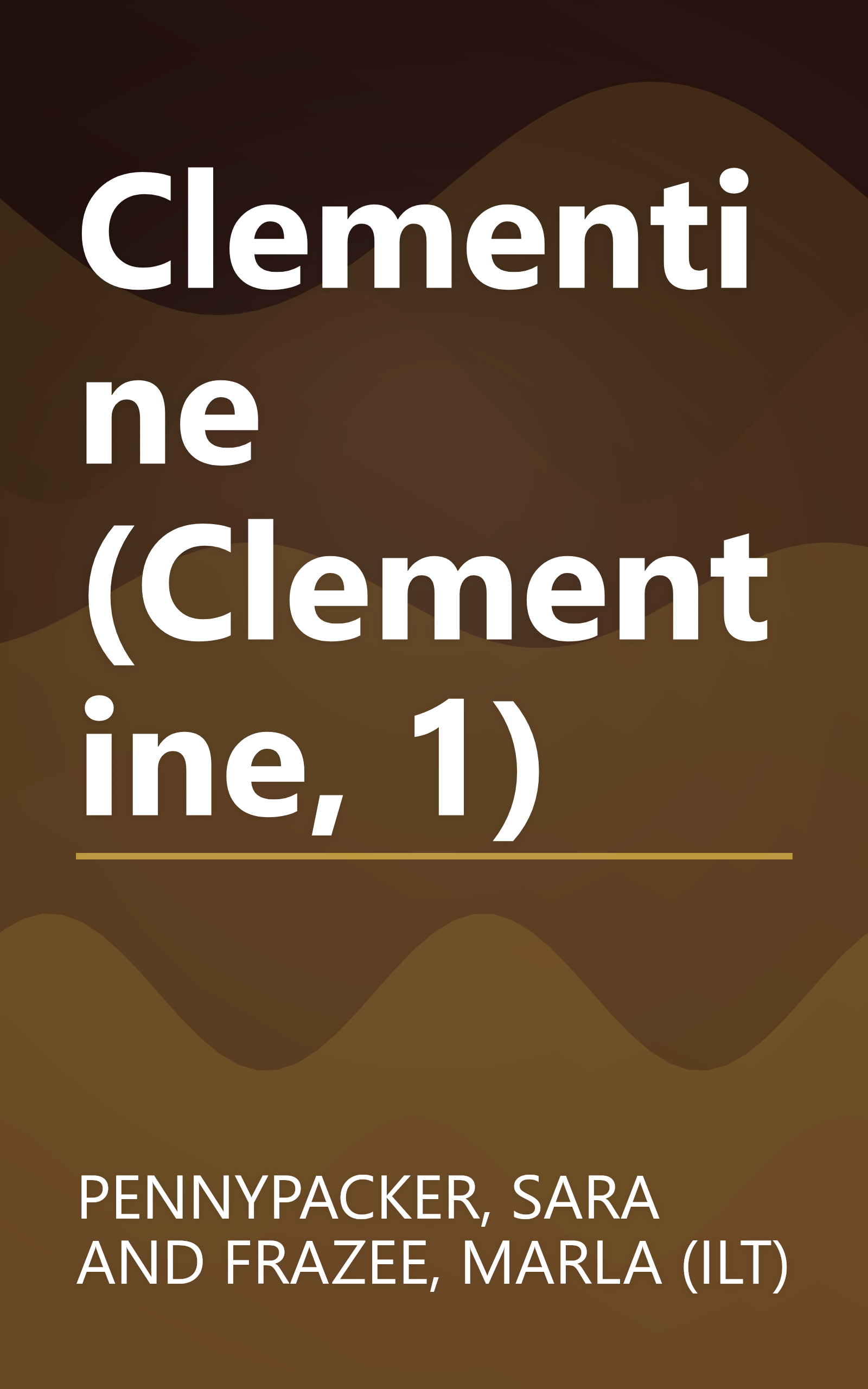 Clementine (Clementine, 1) book cover