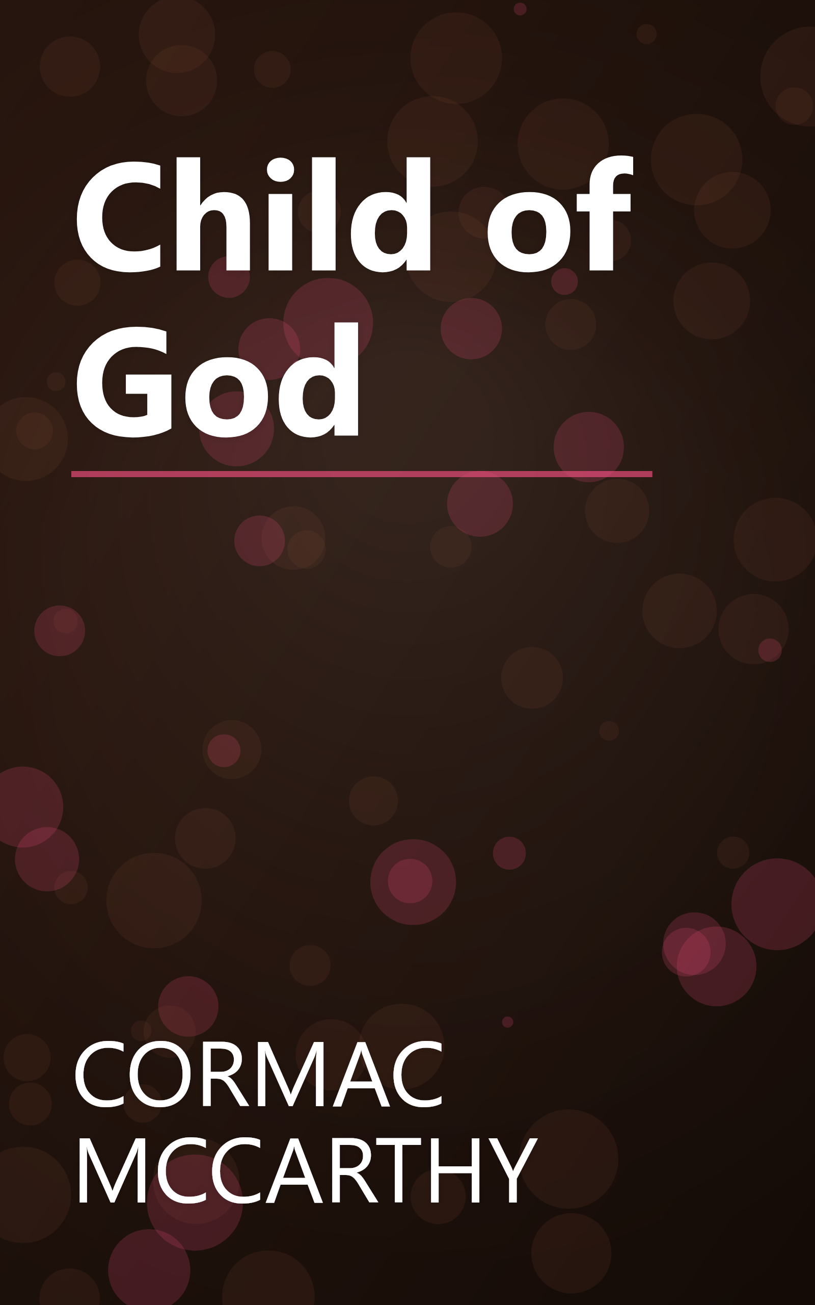 Child of God book cover