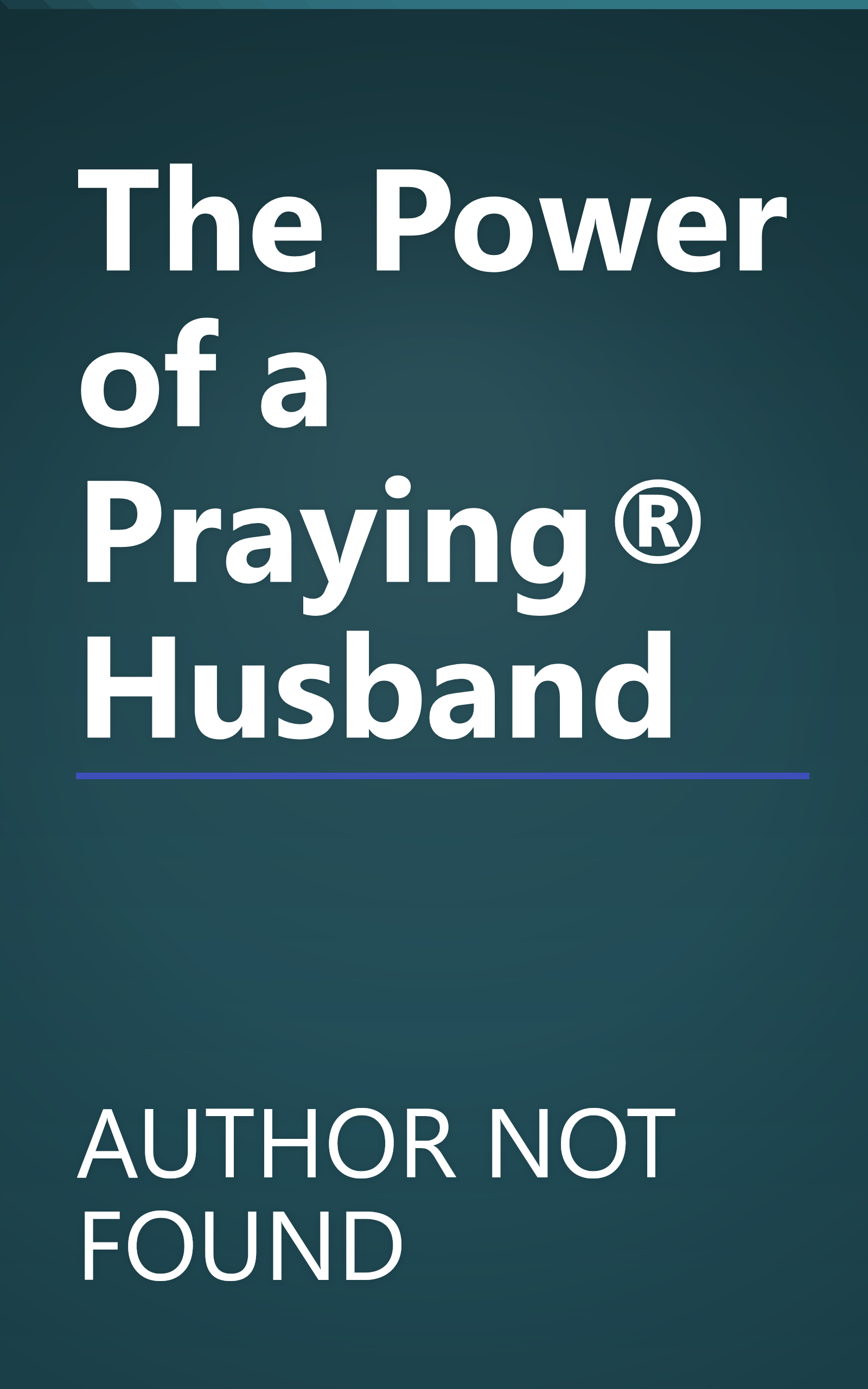 The Power of a Praying® Husband book cover