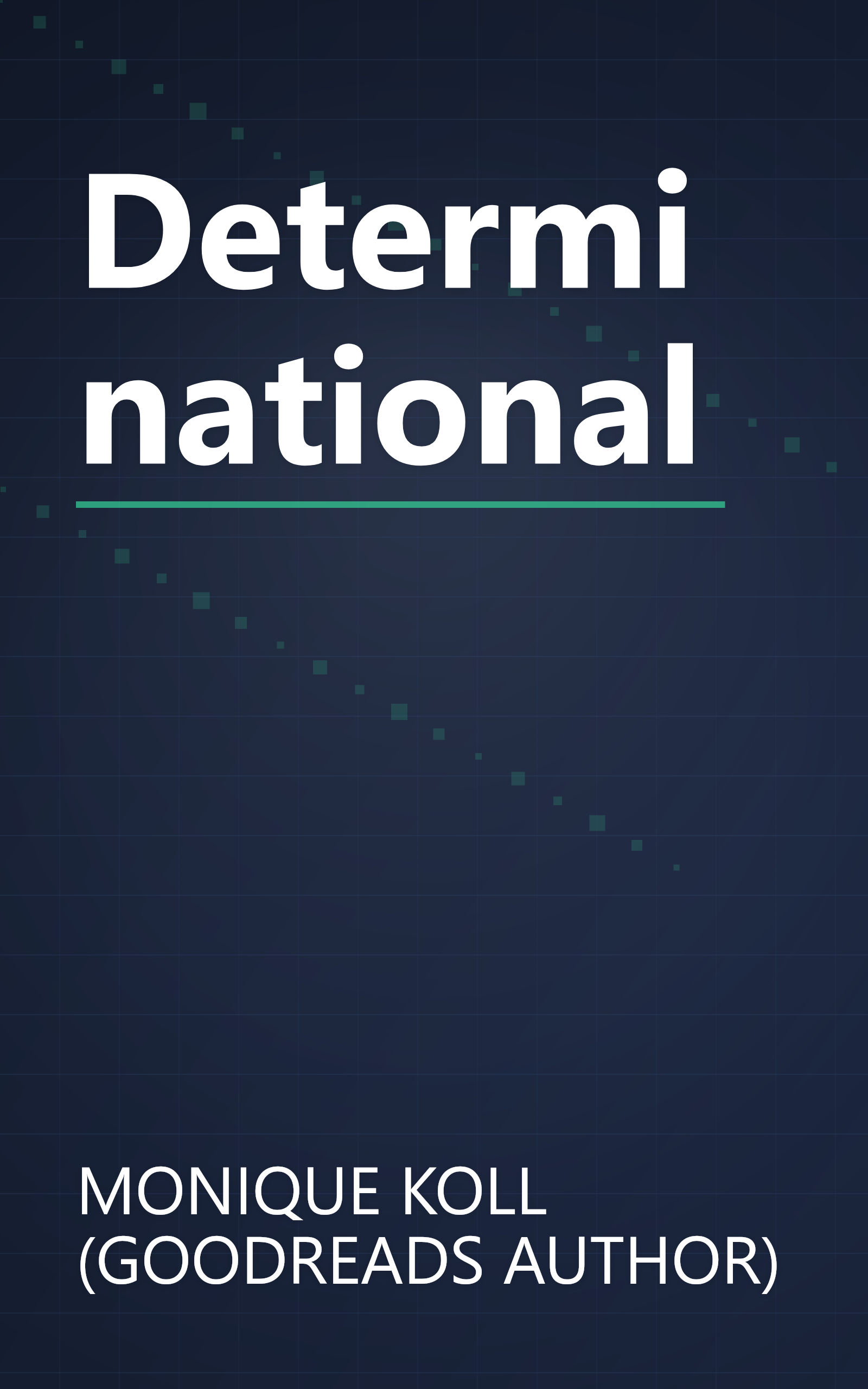 Determinational book cover