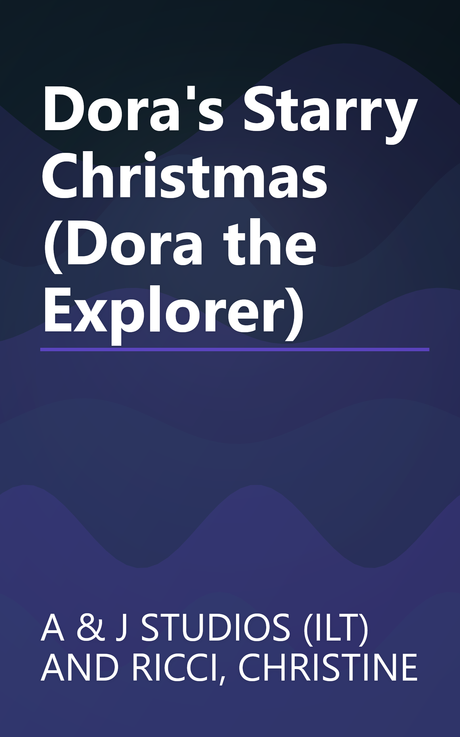 Dora's Starry Christmas (Dora the Explorer) book cover