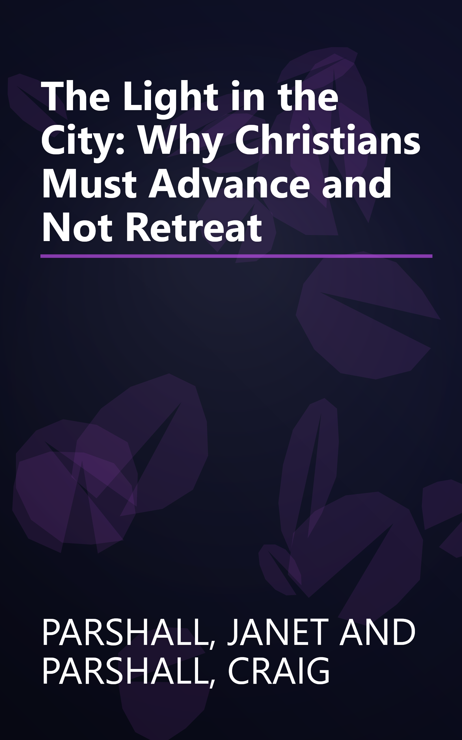 The Light in the City: Why Christians Must Advance and Not Retreat book cover