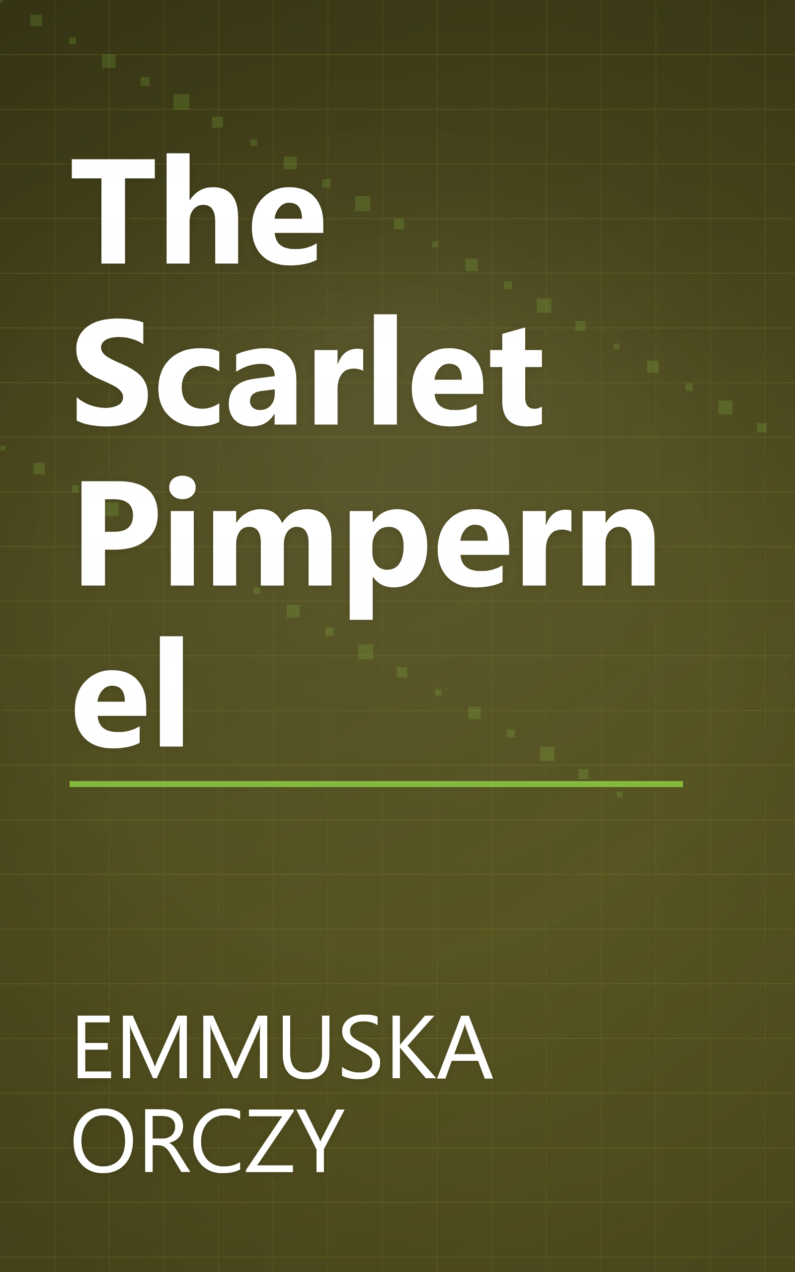 The Scarlet Pimpernel book cover