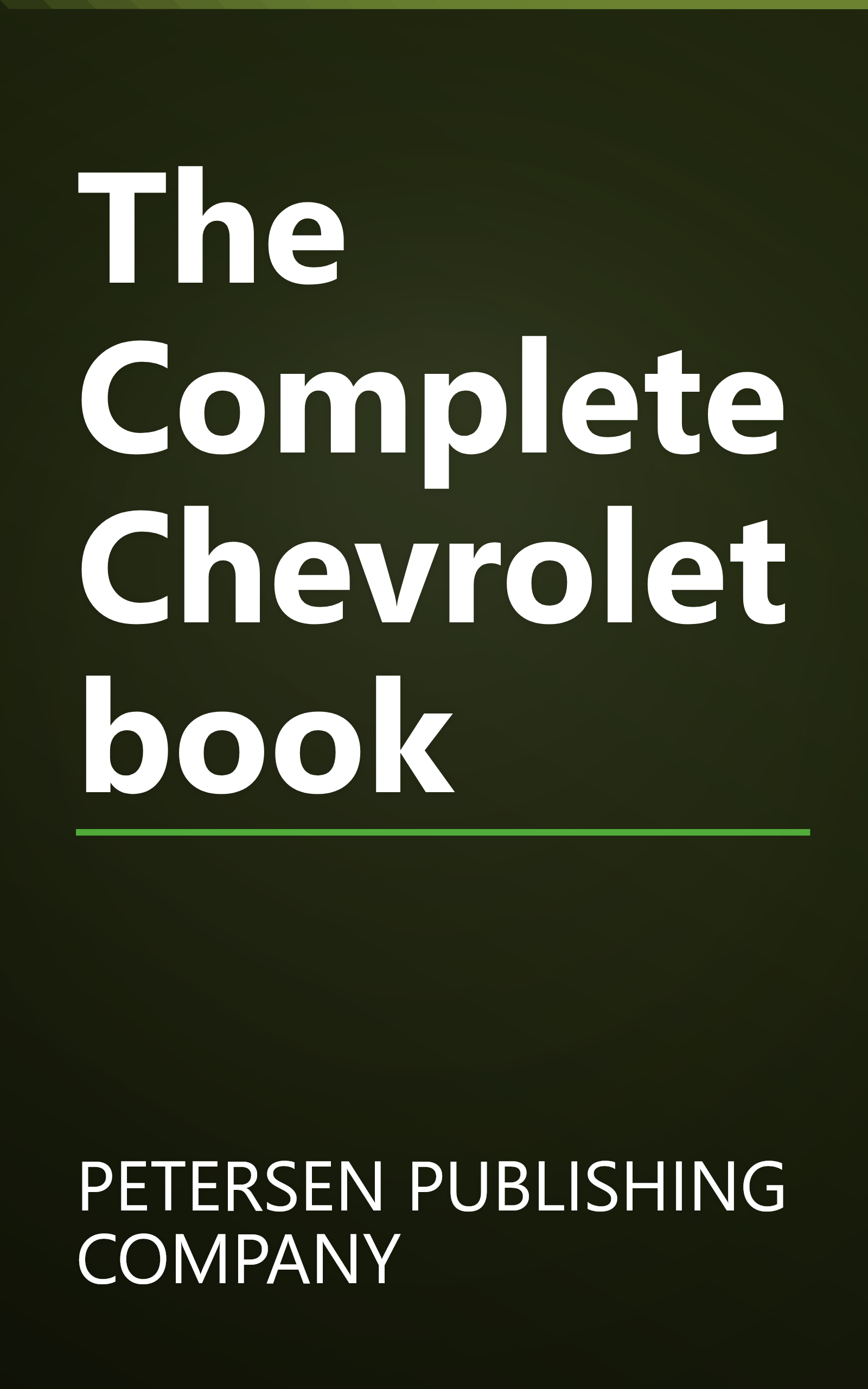 The Complete Chevrolet book book cover