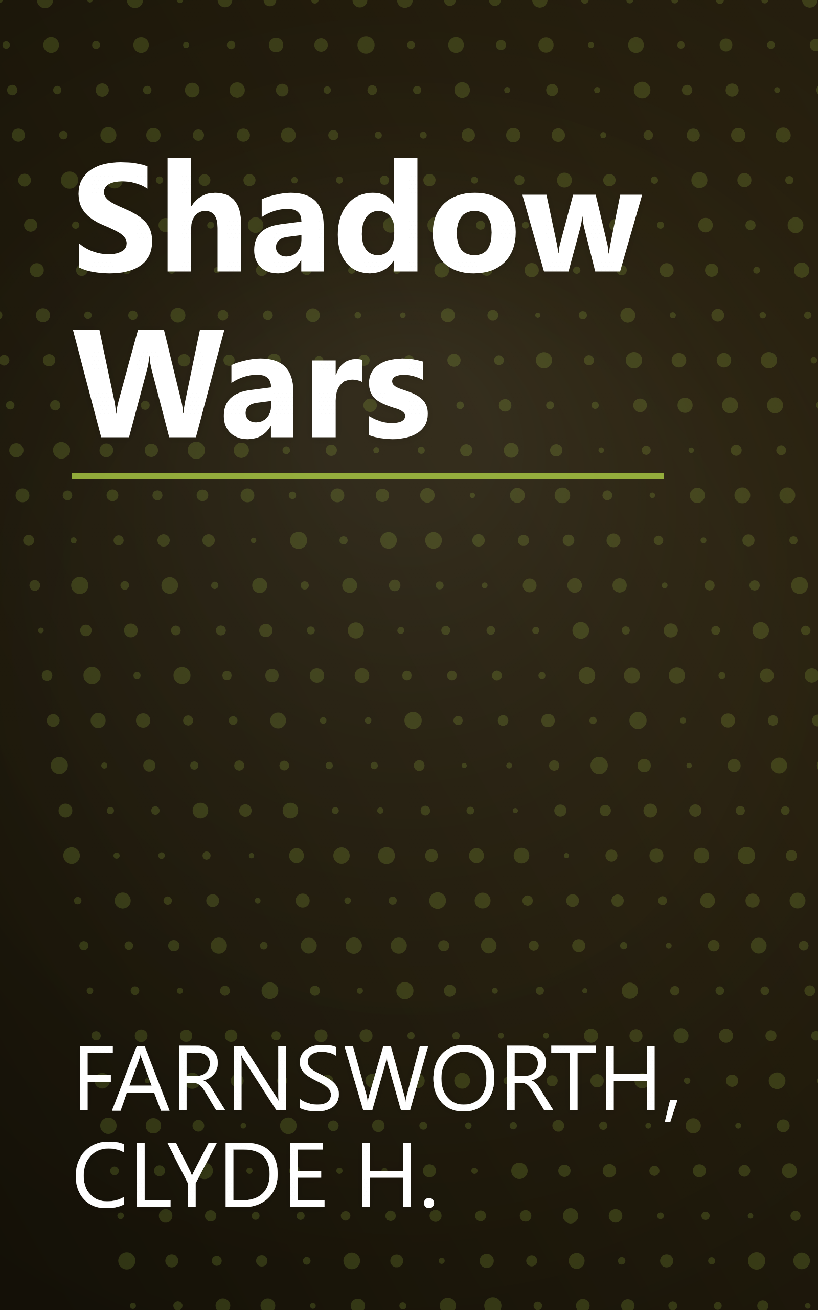 Shadow Wars book cover