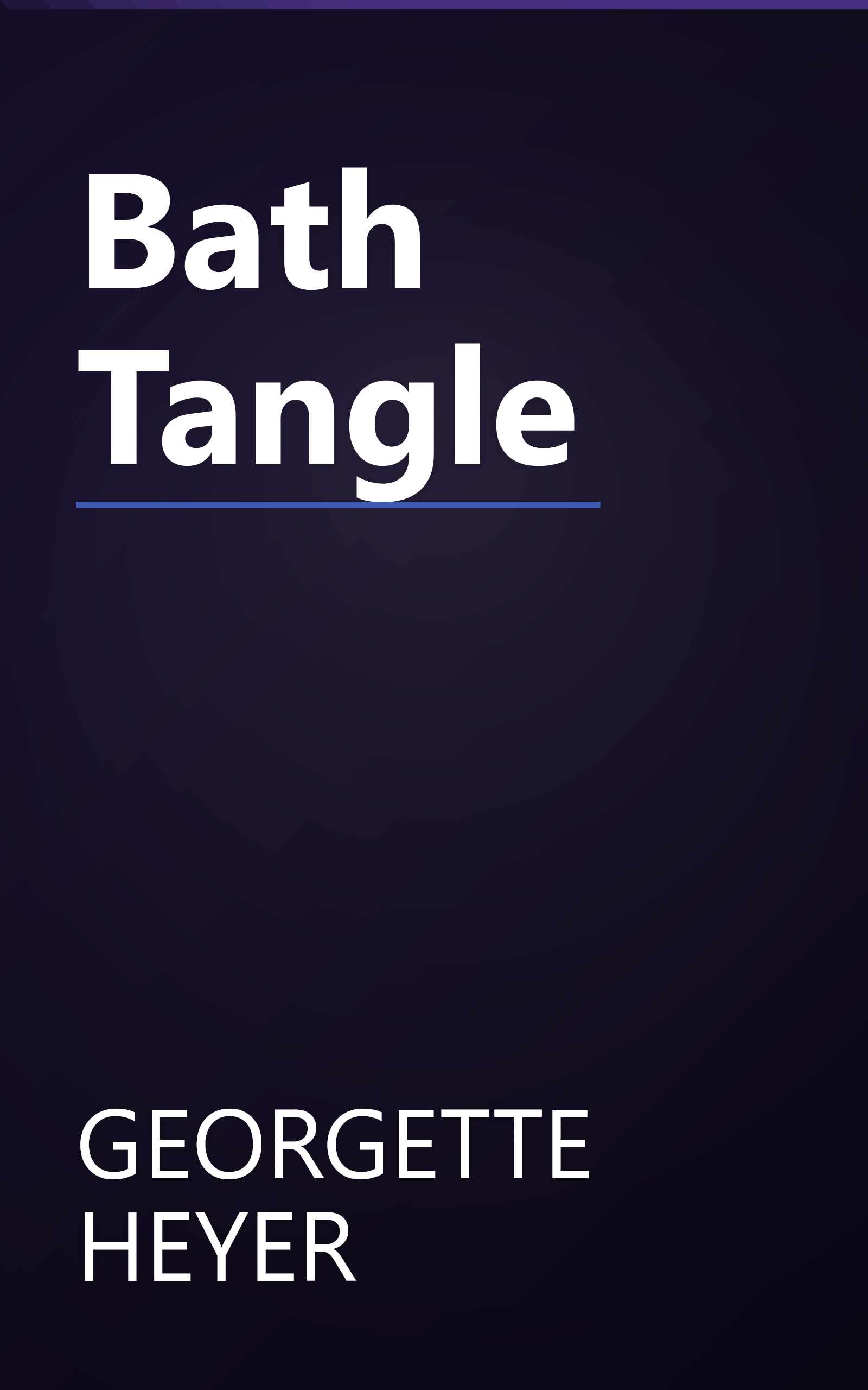 Bath Tangle book cover