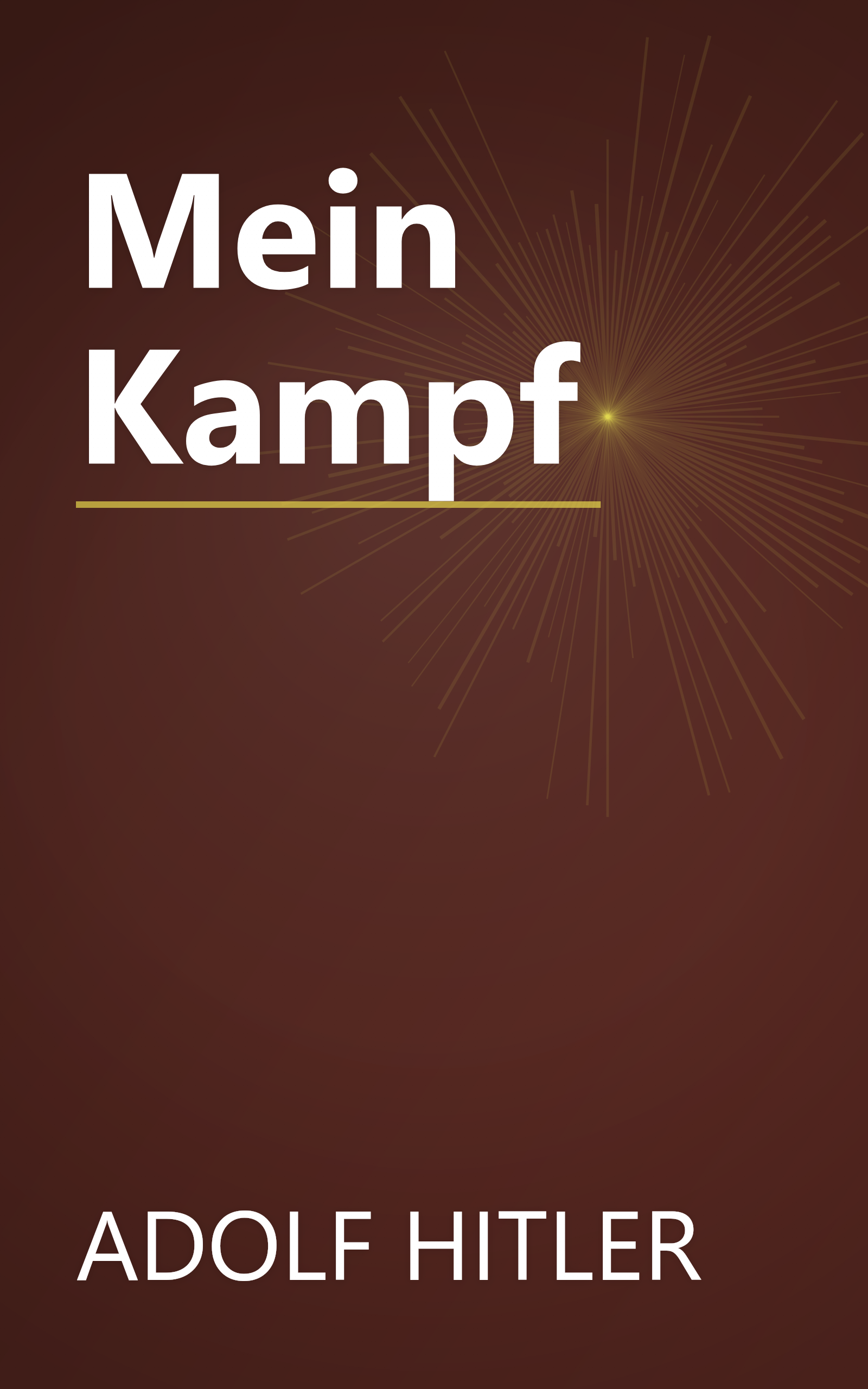 Mein Kampf book cover