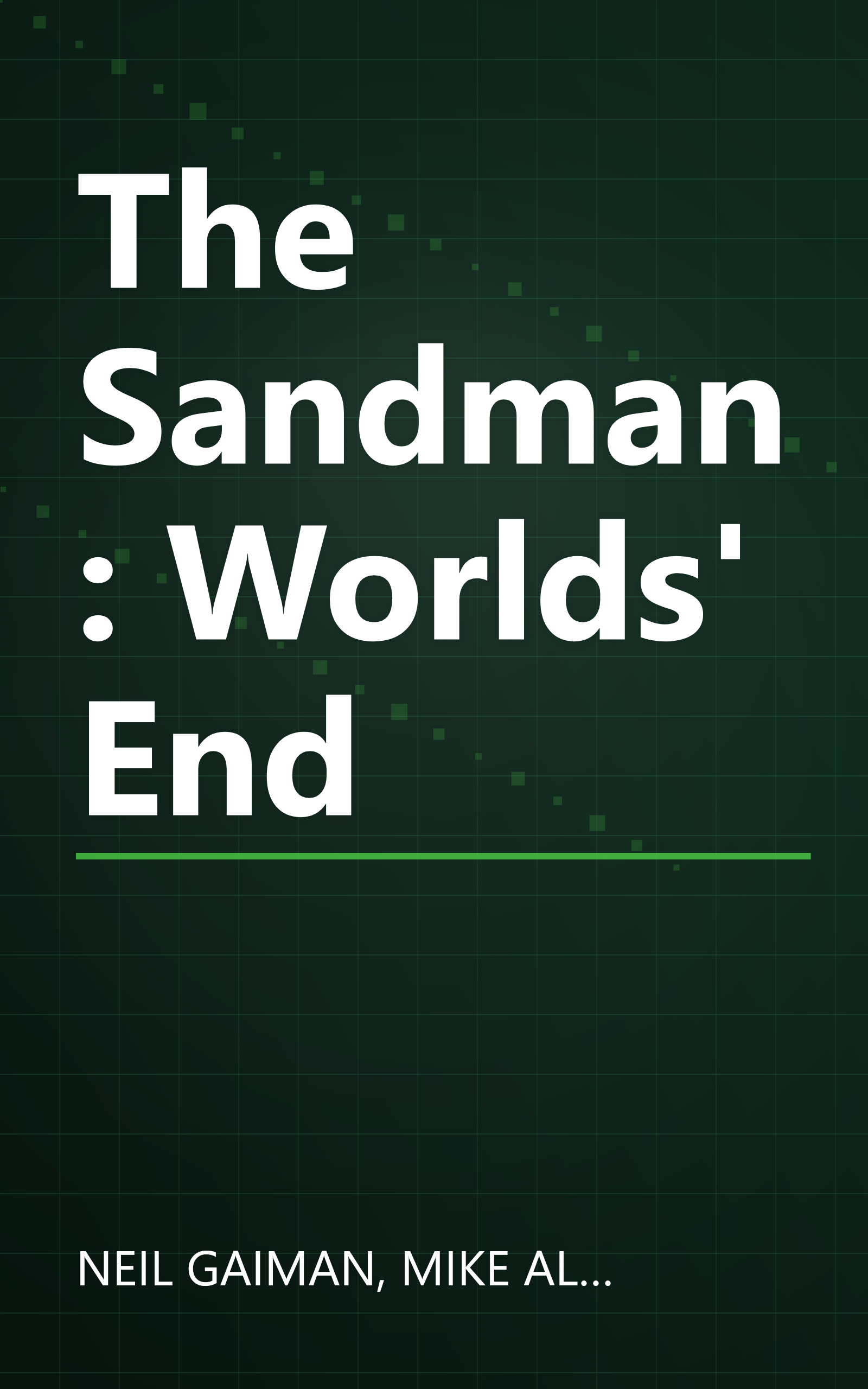 The Sandman: Worlds' End book cover