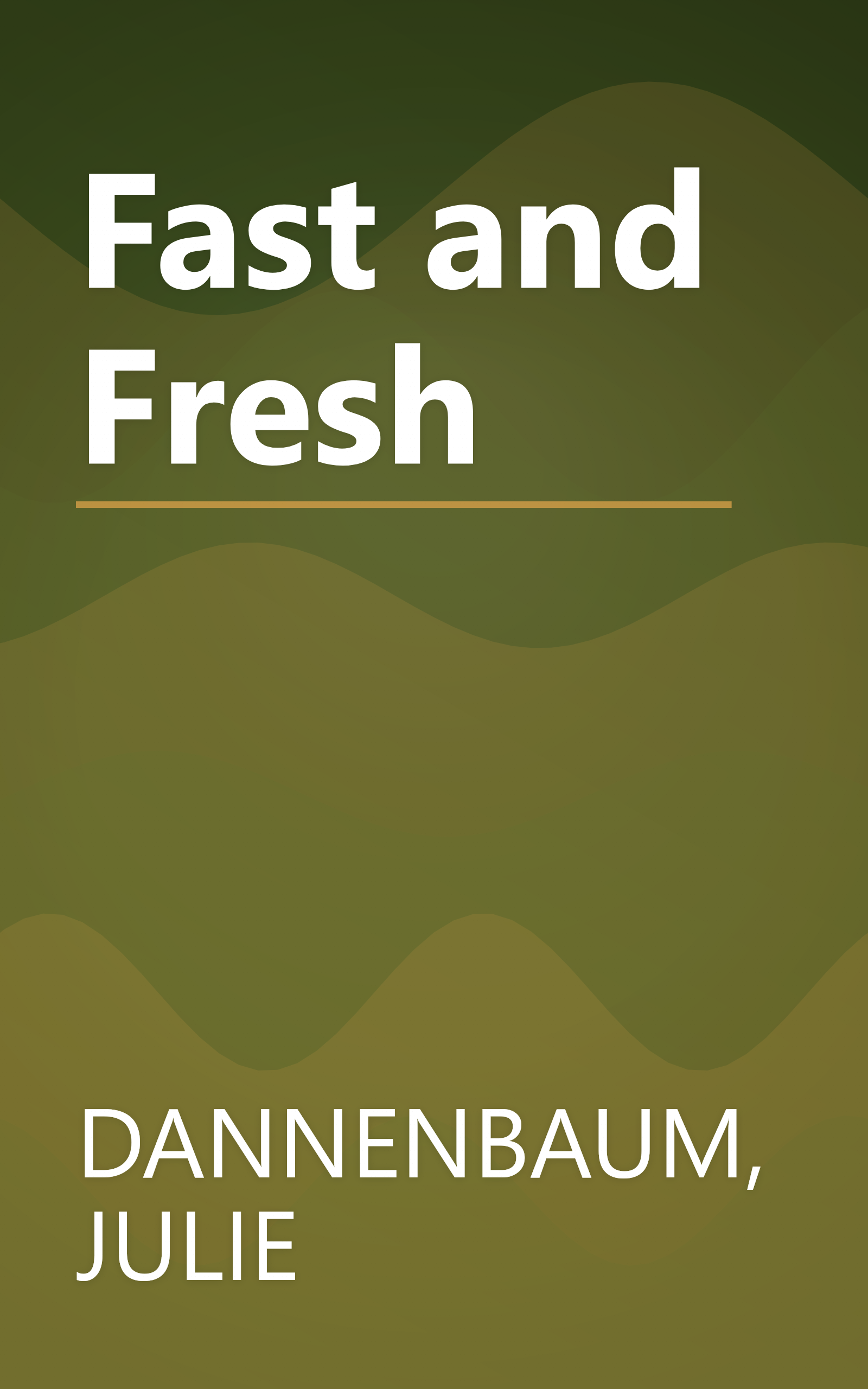 Fast and Fresh book cover