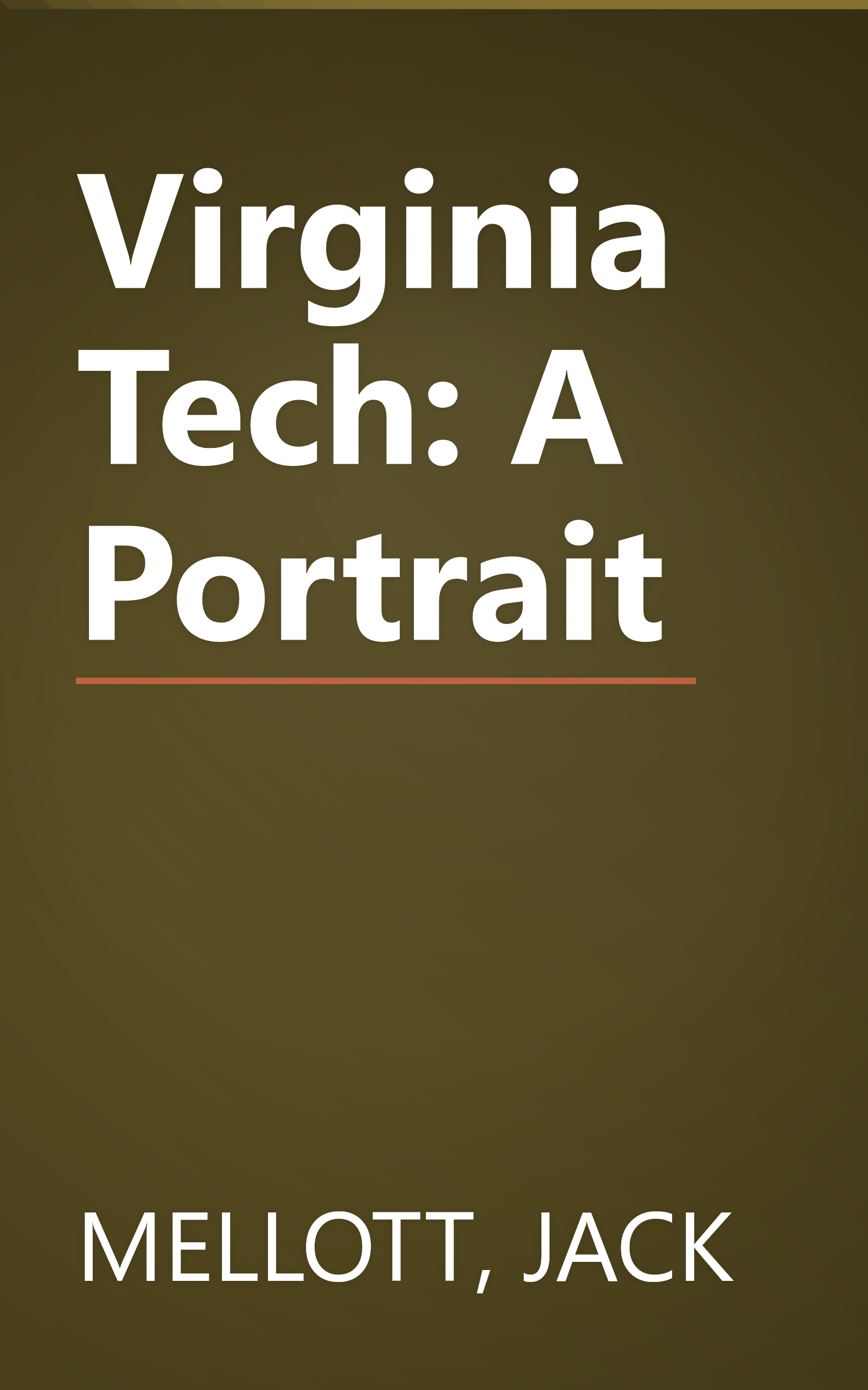Virginia Tech: A Portrait book cover
