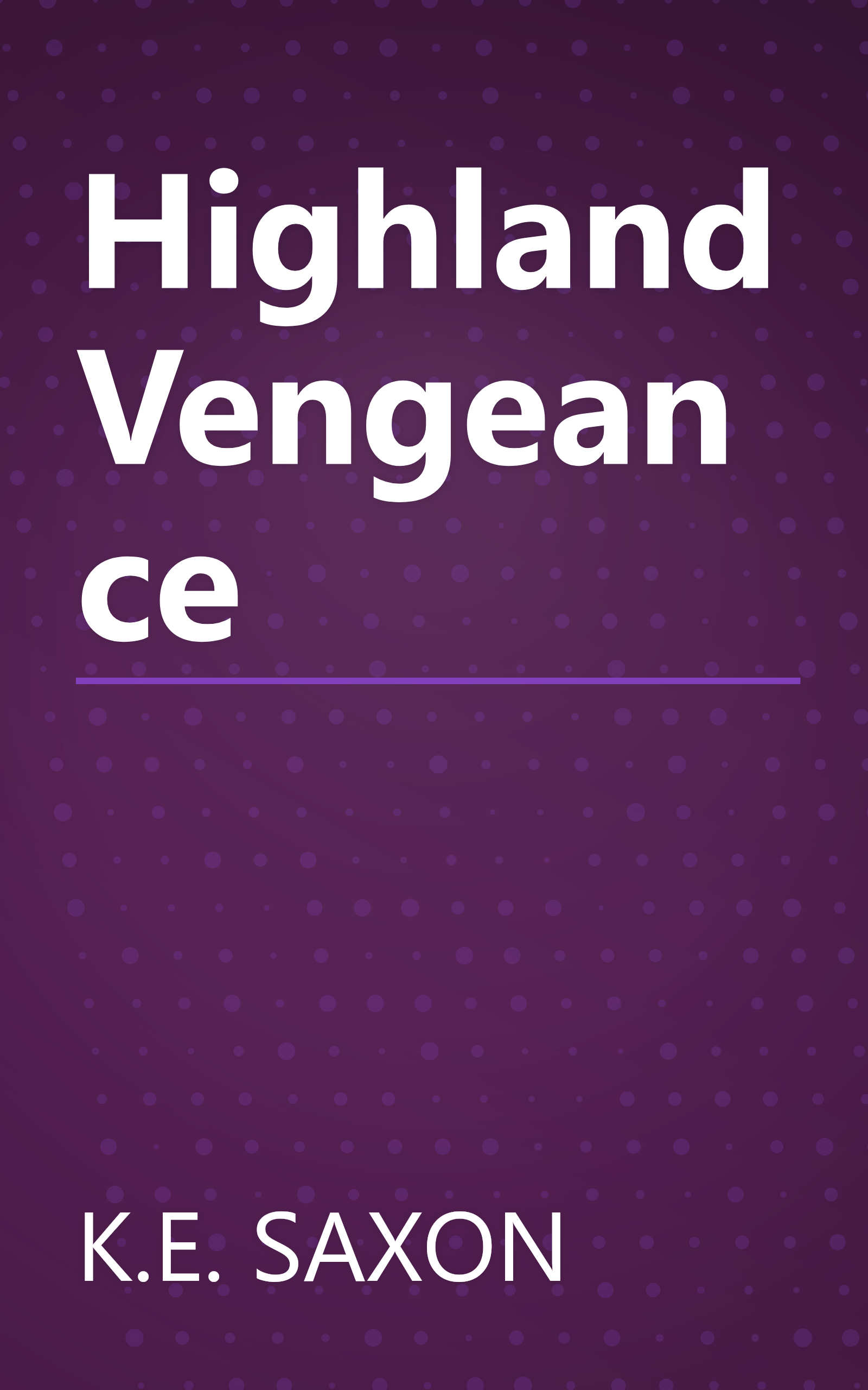 Highland Vengeance book cover