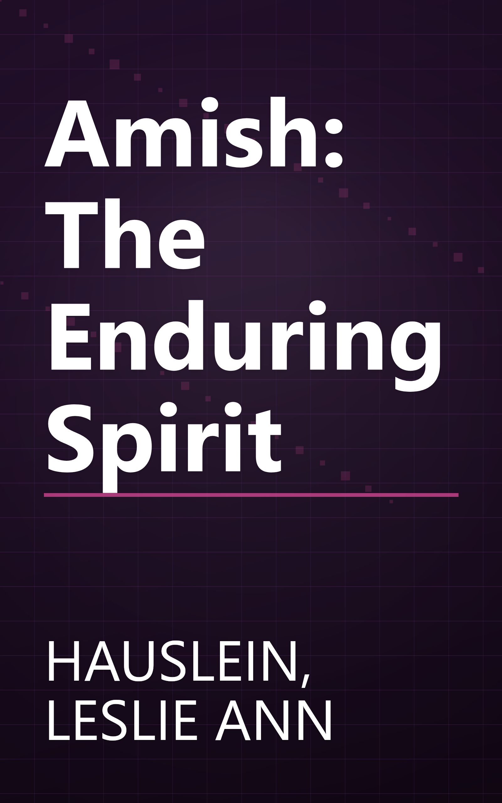 Amish: The Enduring Spirit book cover