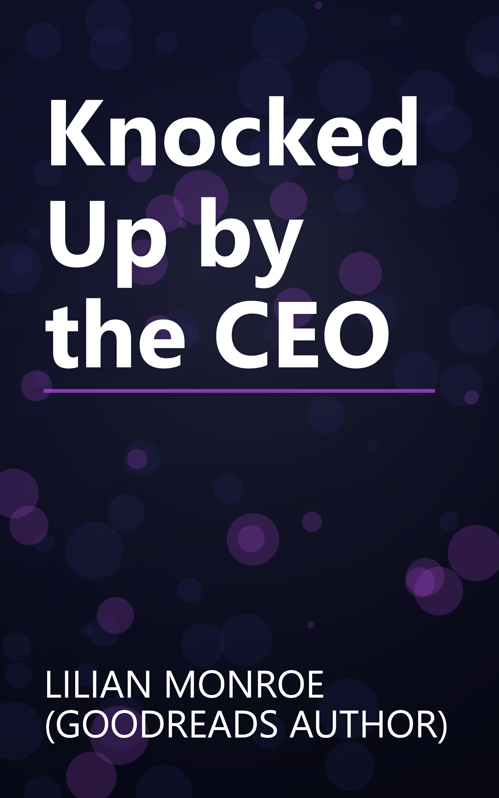 Knocked Up by the CEO book cover
