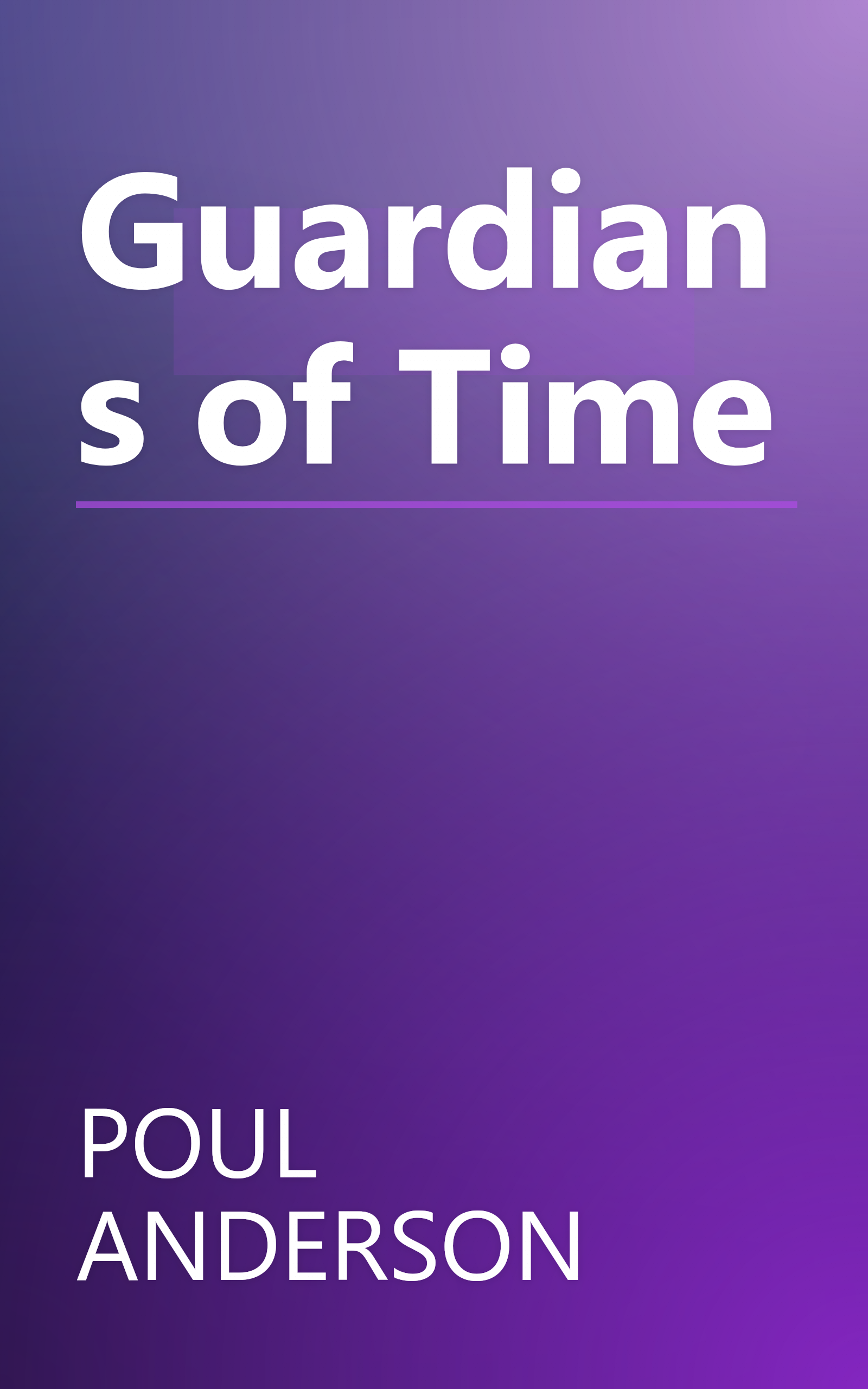 Guardians of Time book cover