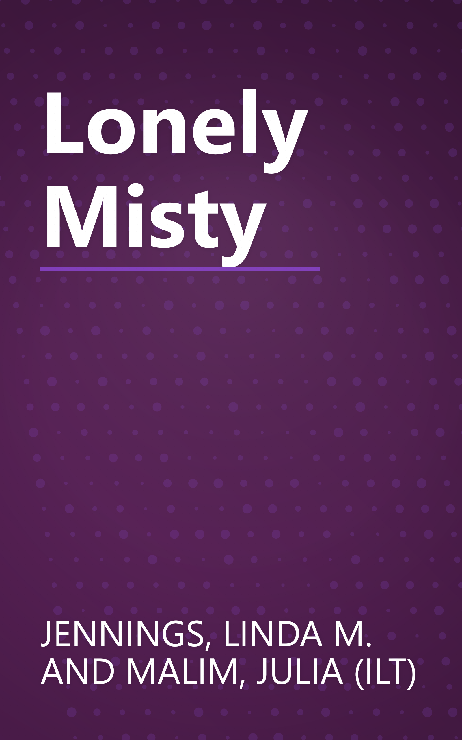 Lonely Misty book cover