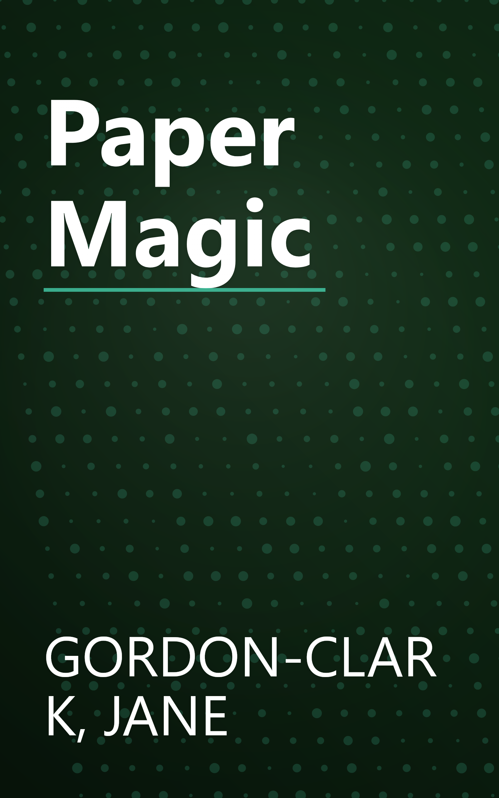 Paper Magic book cover