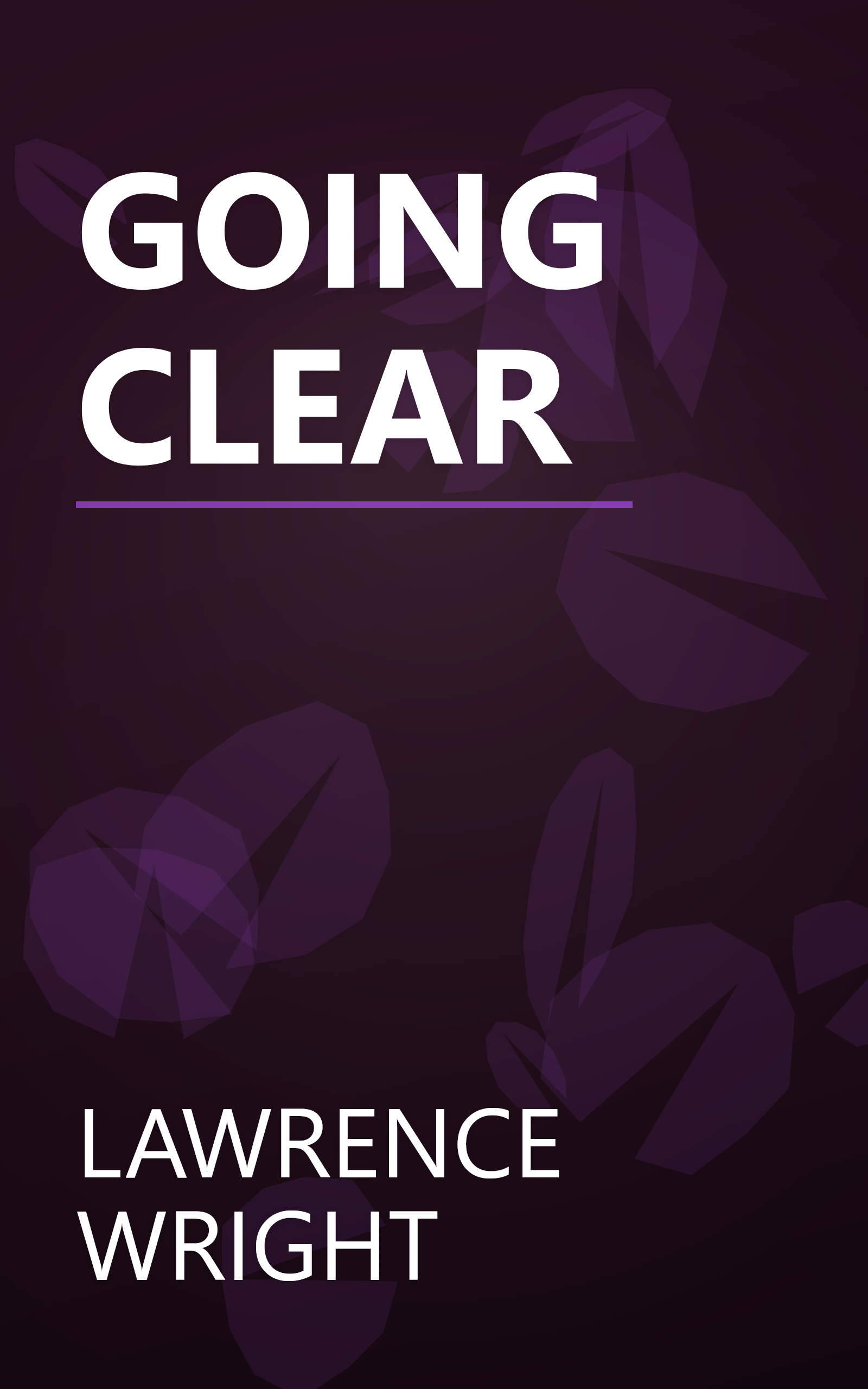 GOING CLEAR book cover