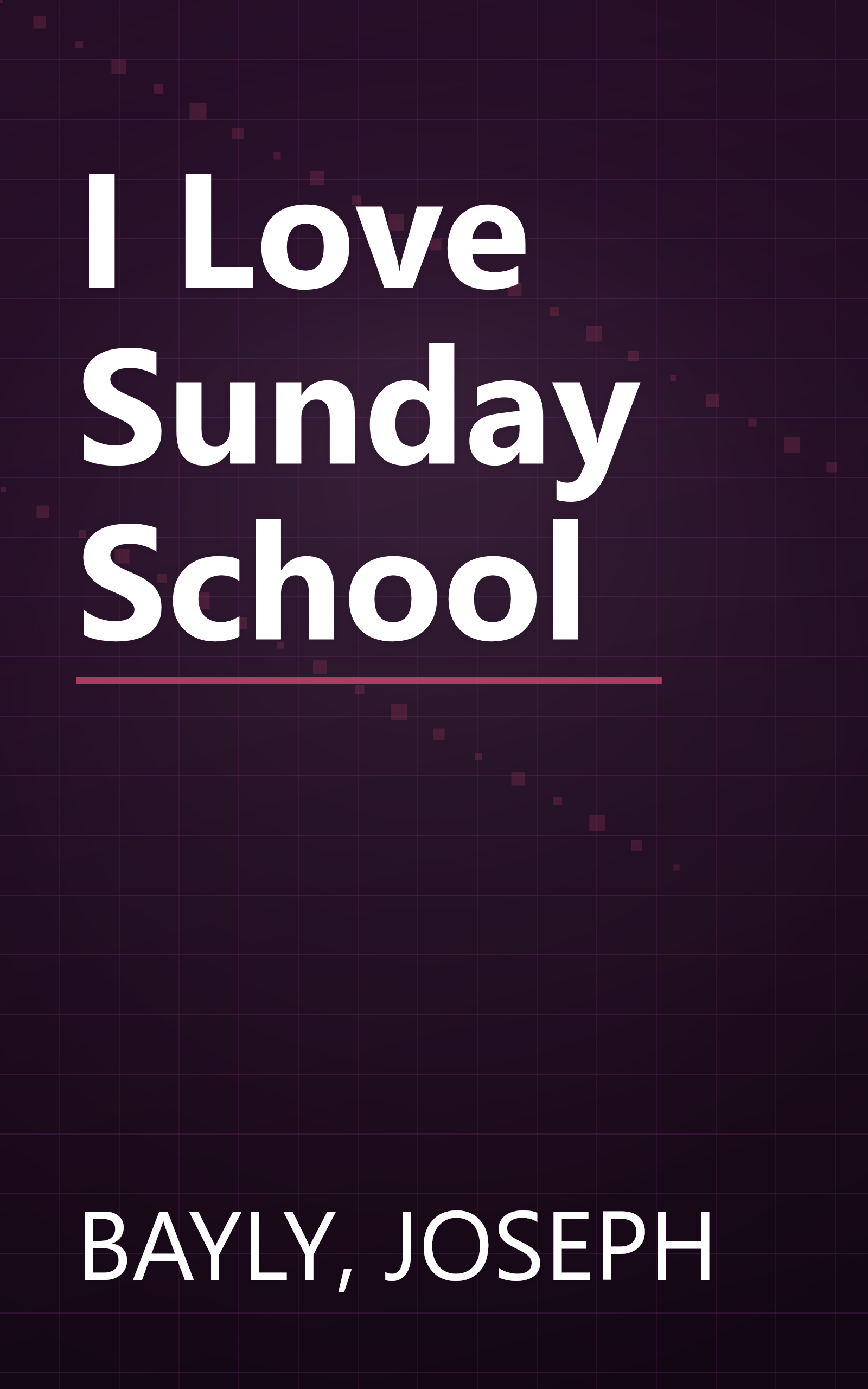 I Love Sunday School book cover