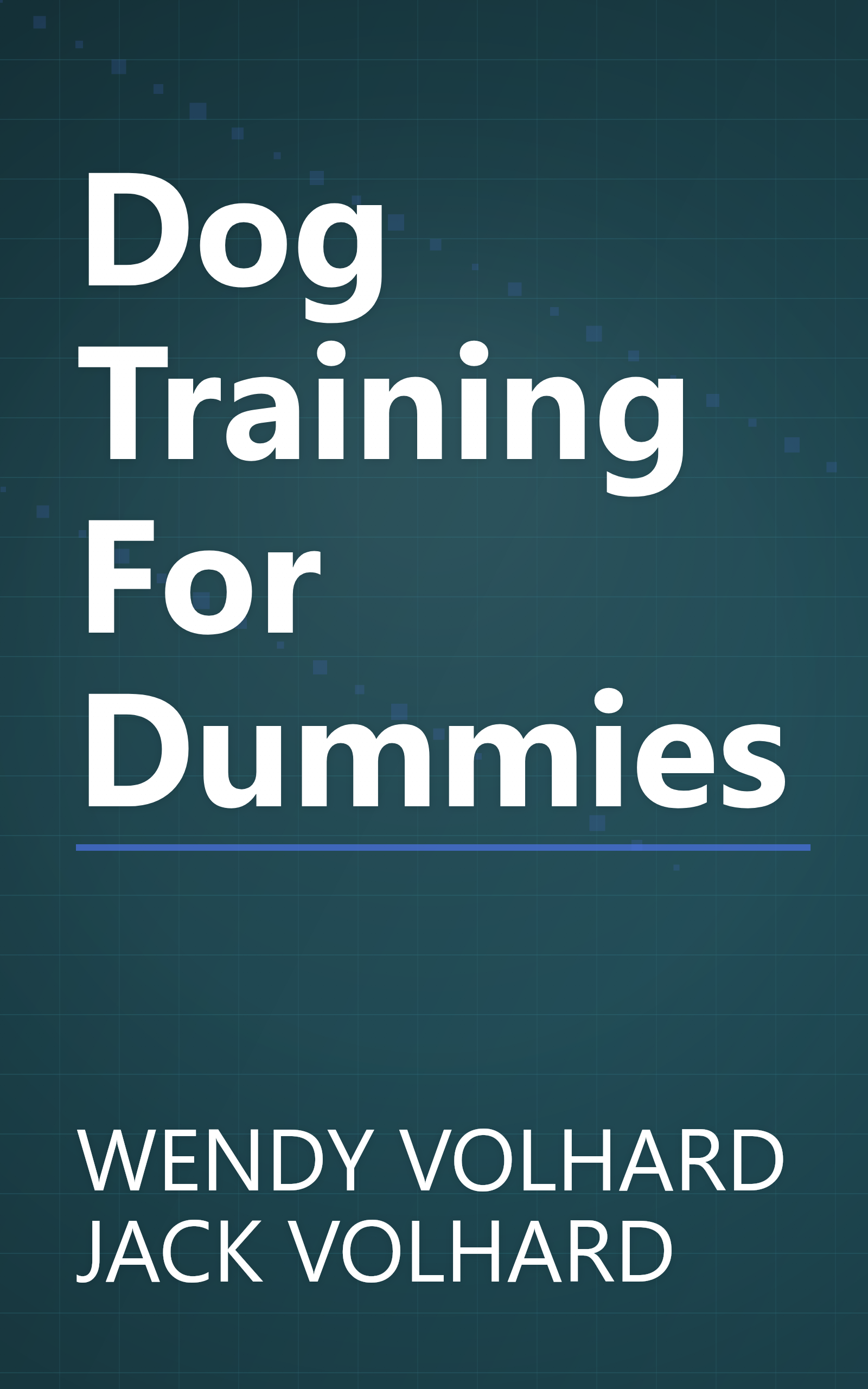 Dog Training For Dummies book cover
