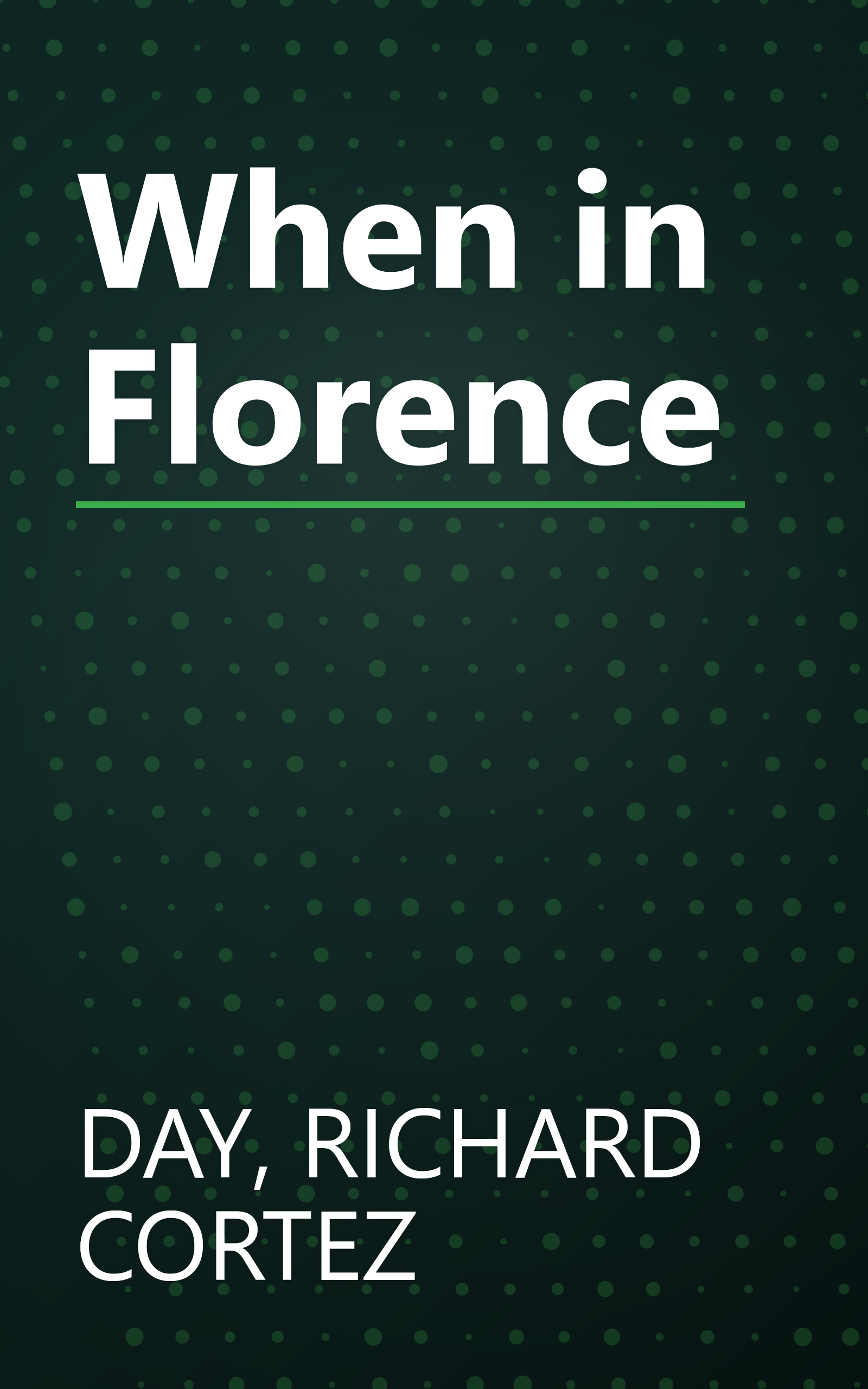 When in Florence book cover