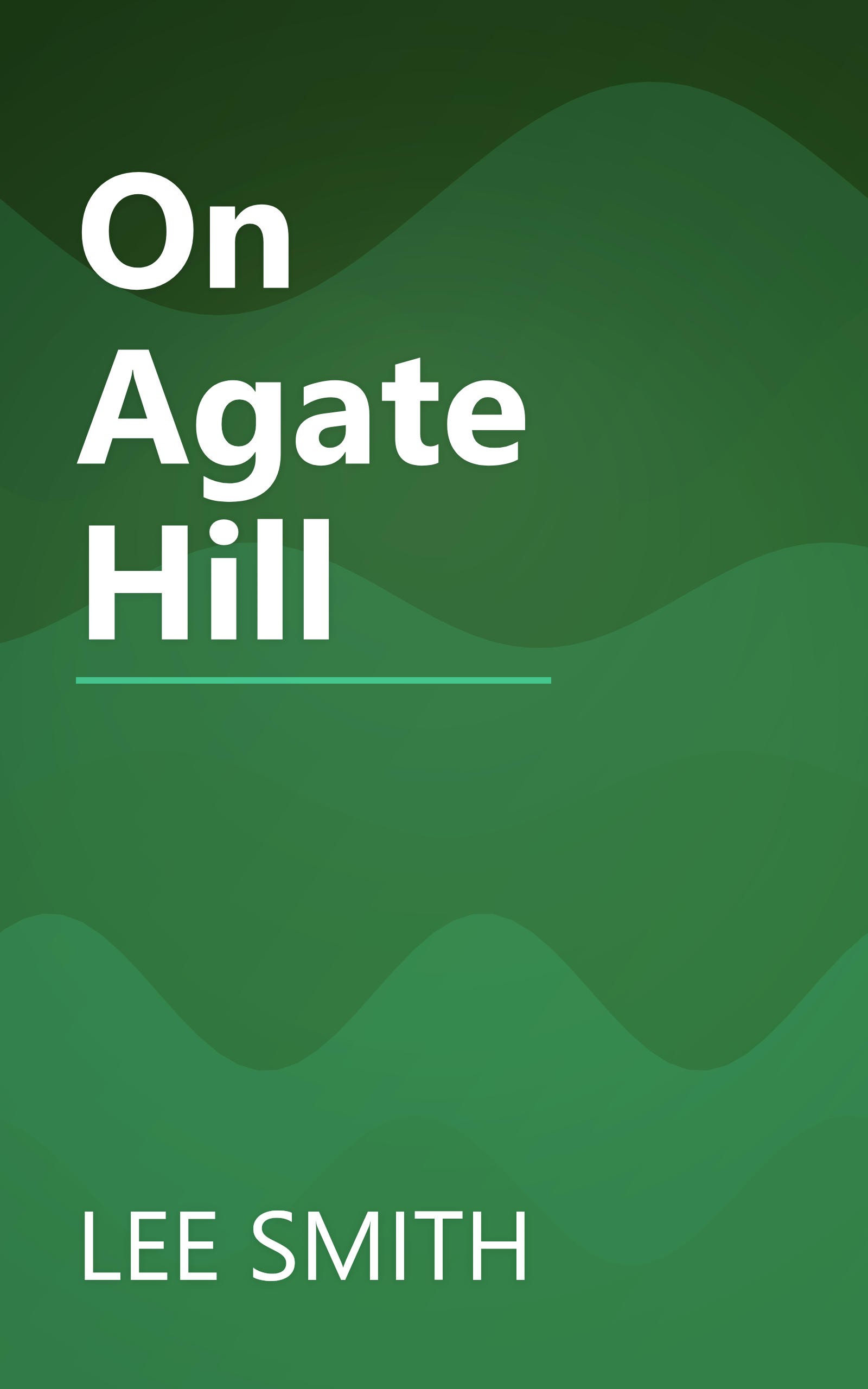 On Agate Hill book cover