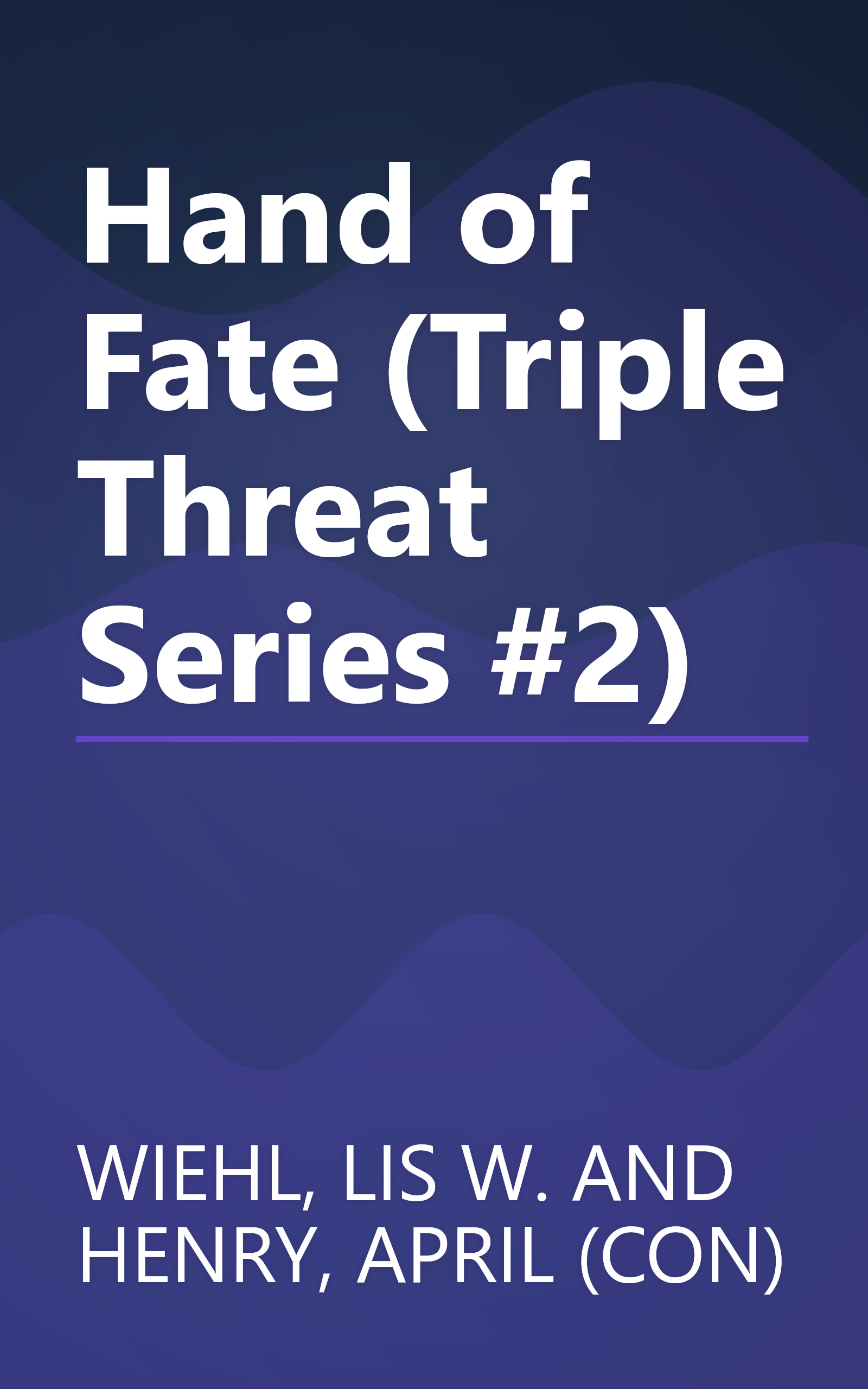 Hand of Fate (Triple Threat Series #2) book cover