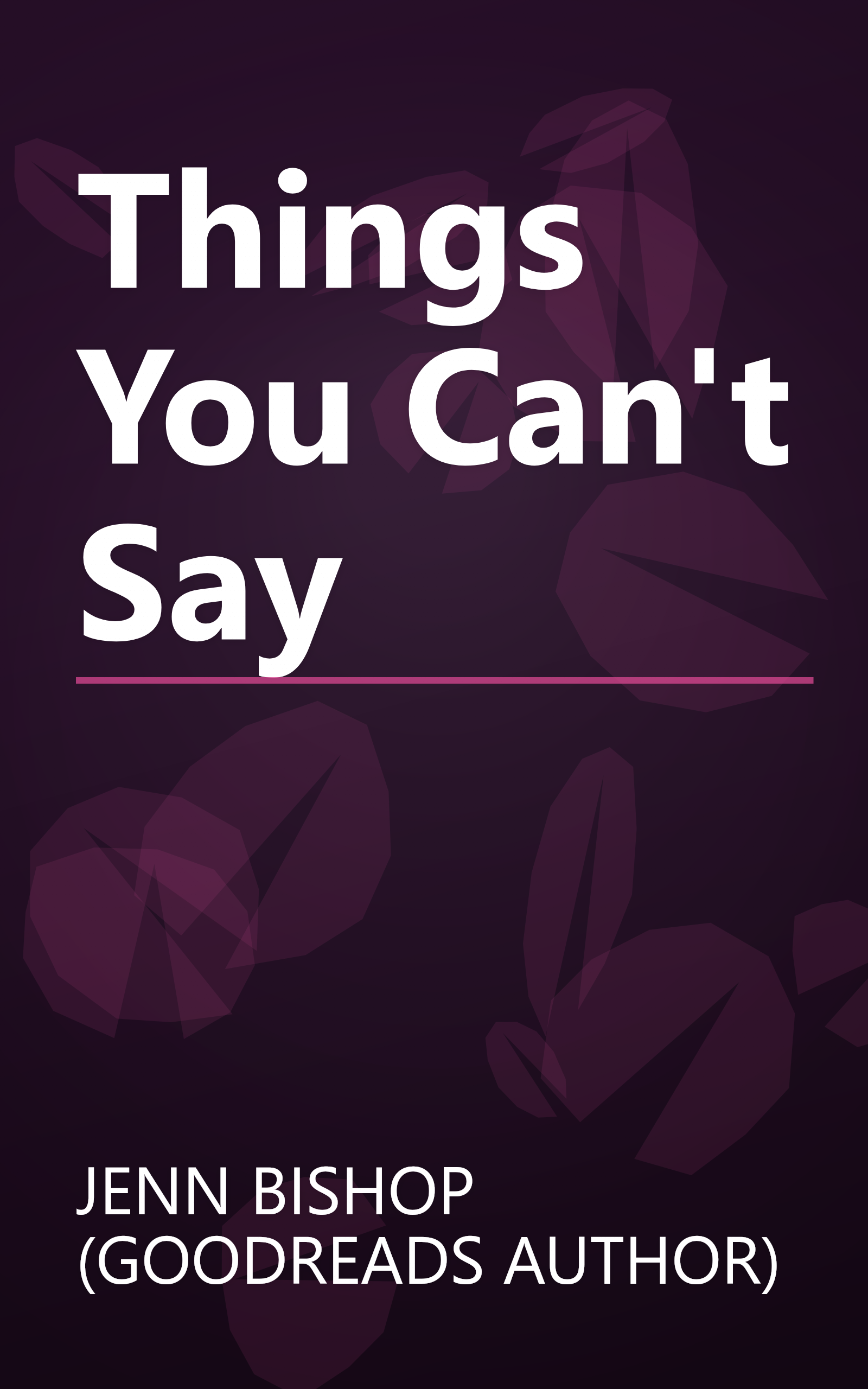 Things You Can't Say book cover