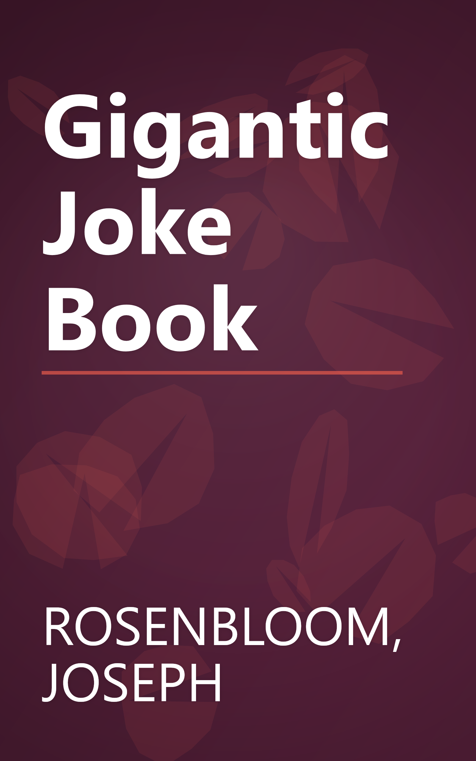 Gigantic Joke Book book cover