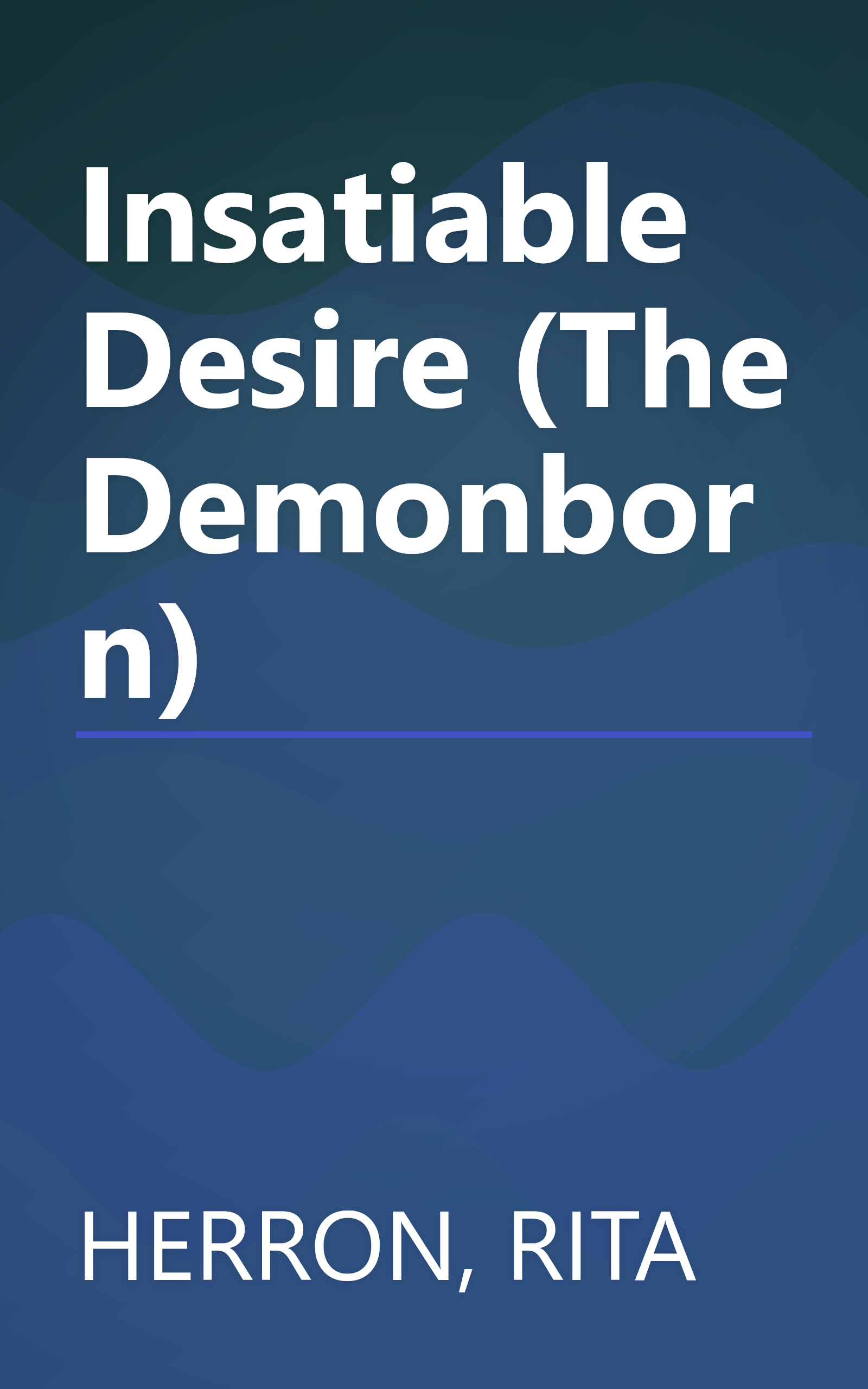 Insatiable Desire (The Demonborn) book cover