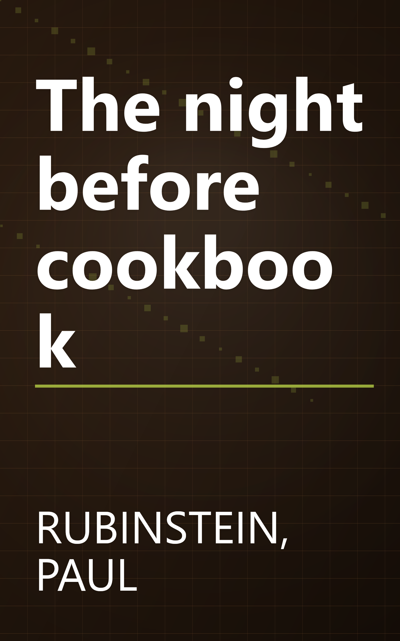 The night before cookbook book cover