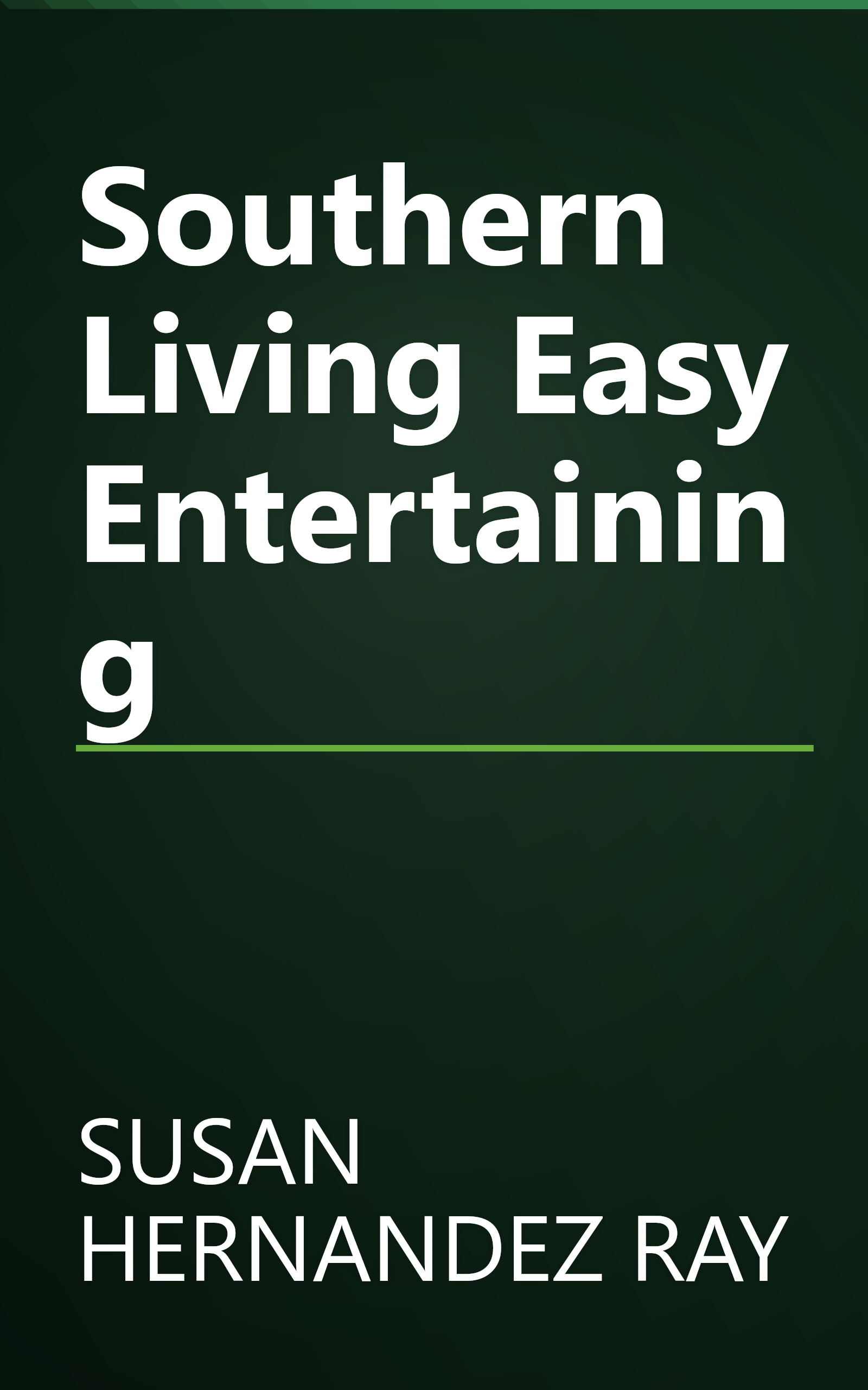 Southern Living Easy Entertaining book cover