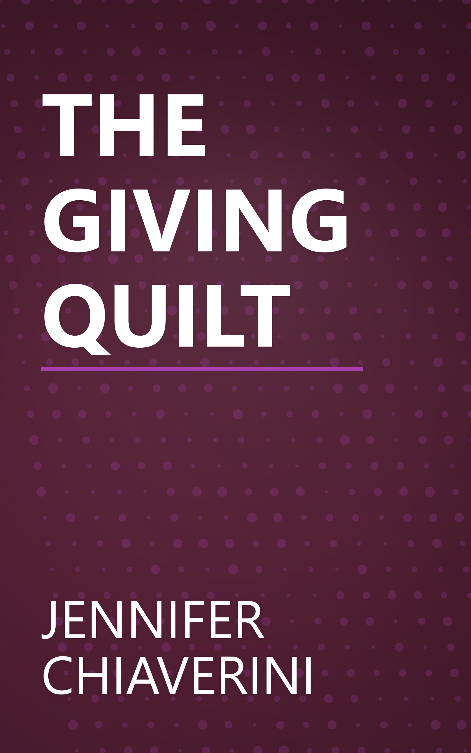 THE GIVING QUILT book cover
