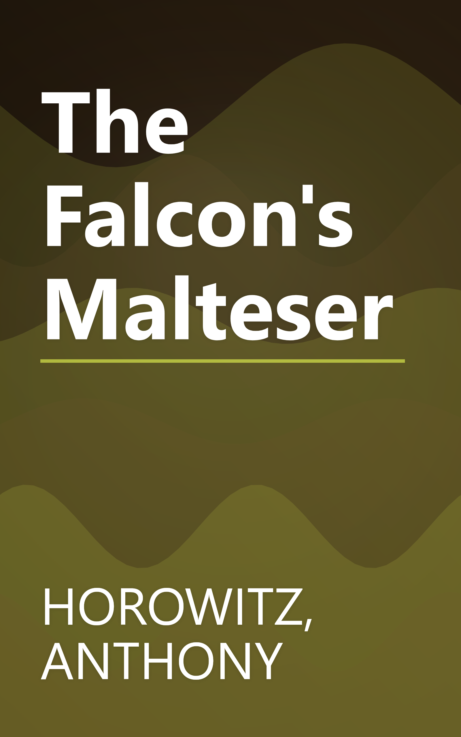 The Falcon's Malteser book cover
