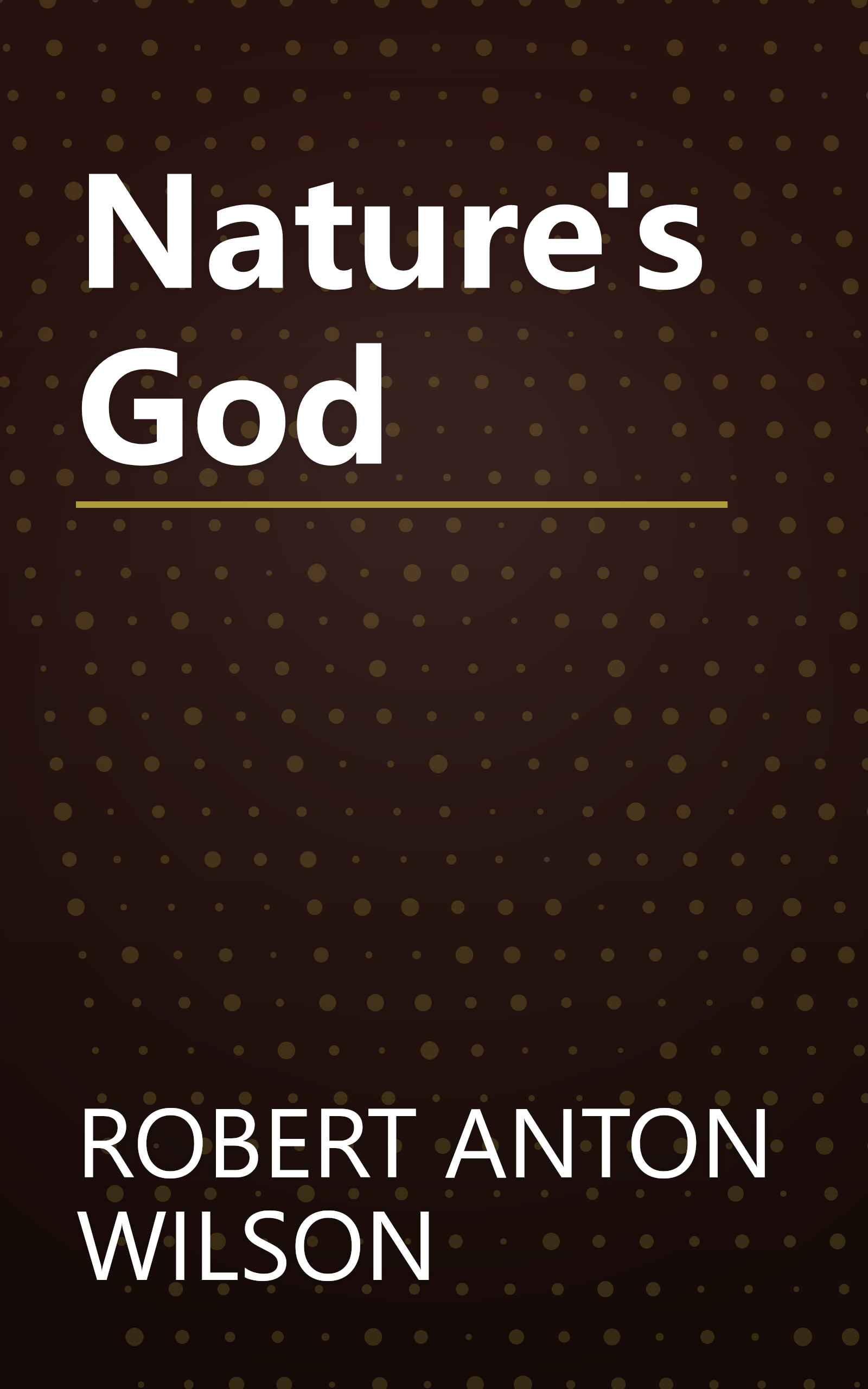 Nature's God book cover