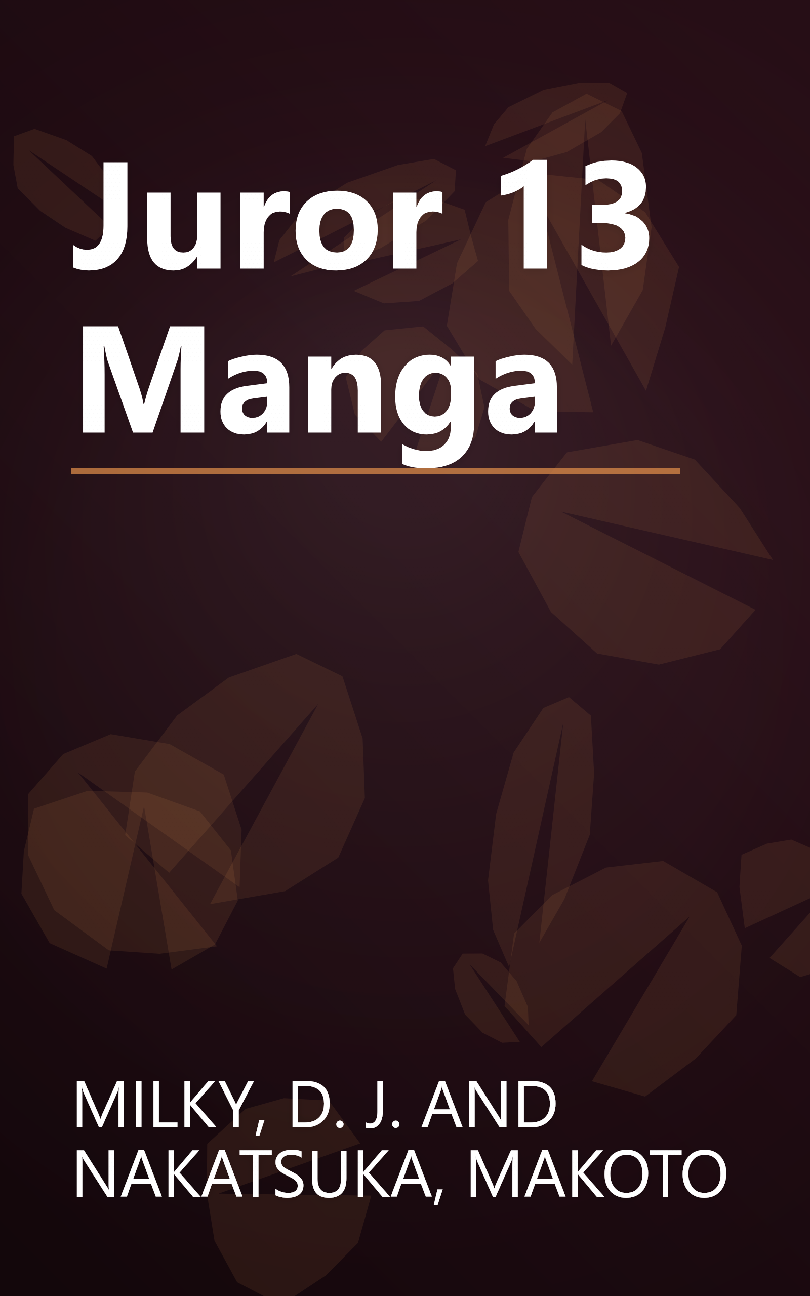 Juror 13 Manga book cover