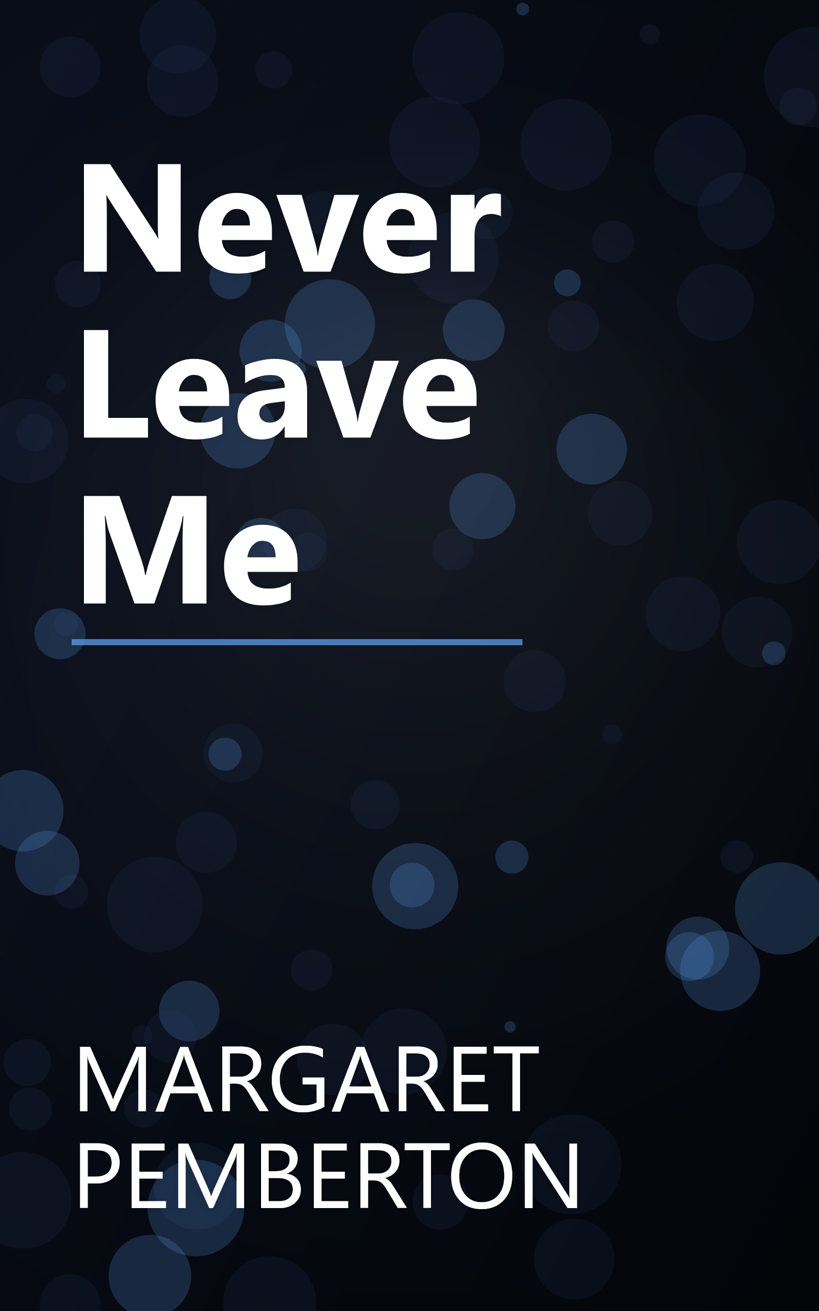 Never Leave Me book cover