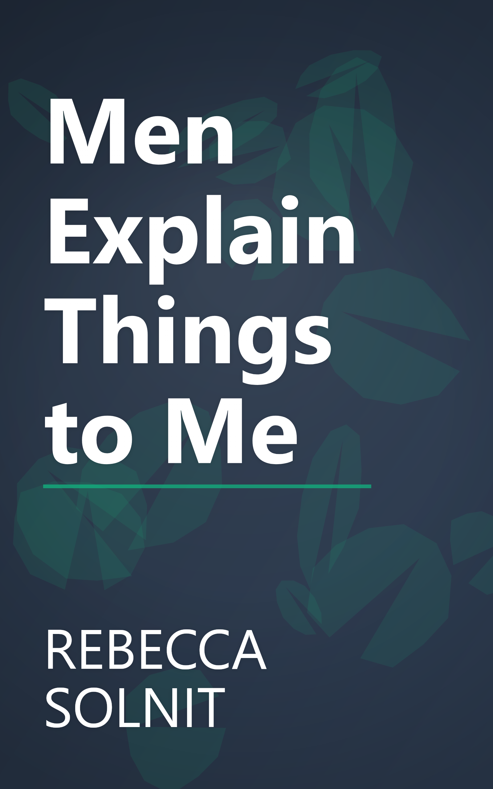 Men Explain Things to Me book cover