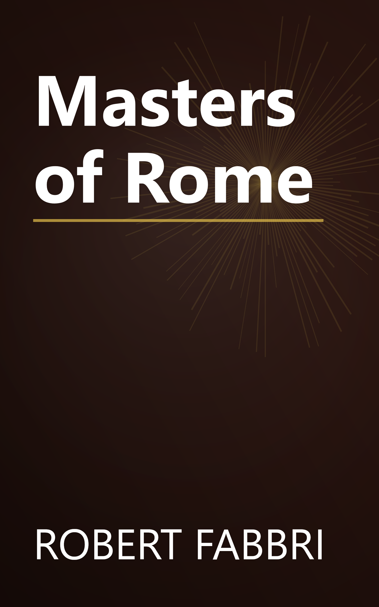 Masters of Rome book cover